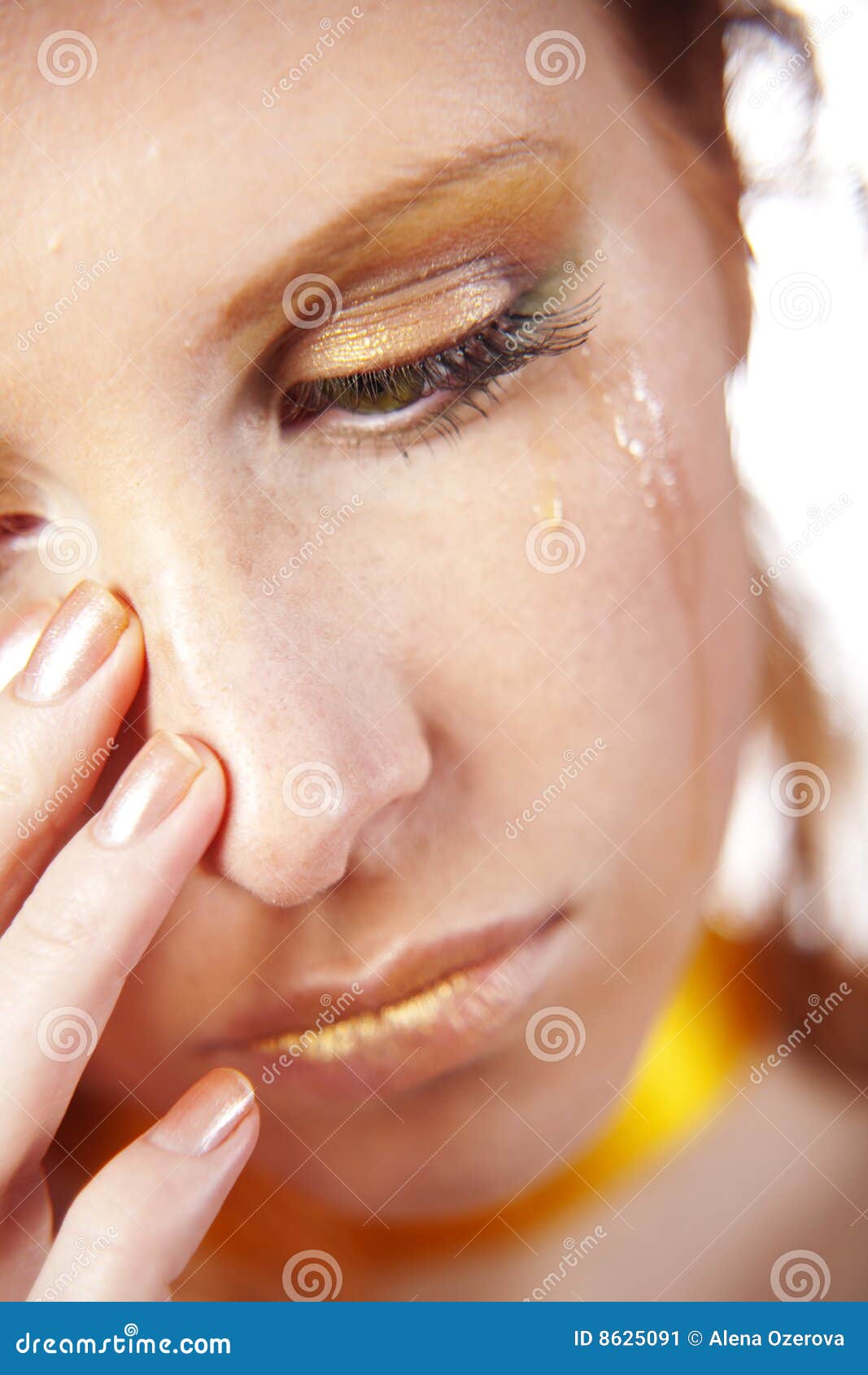 Crying girl stock image. Image of negative, sadness, suffering - 8625091