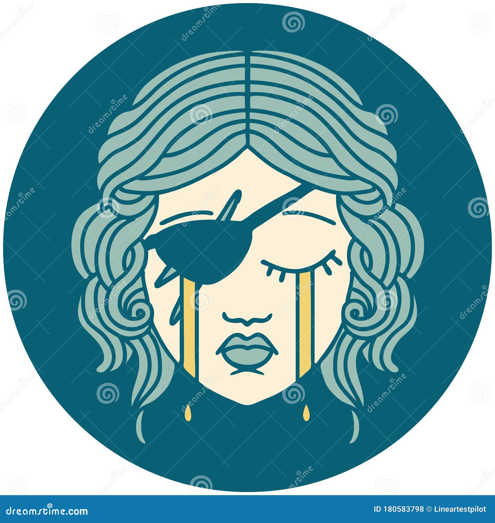 Crying Human Rogue Character Icon Stock Vector - Illustration of symbol ...