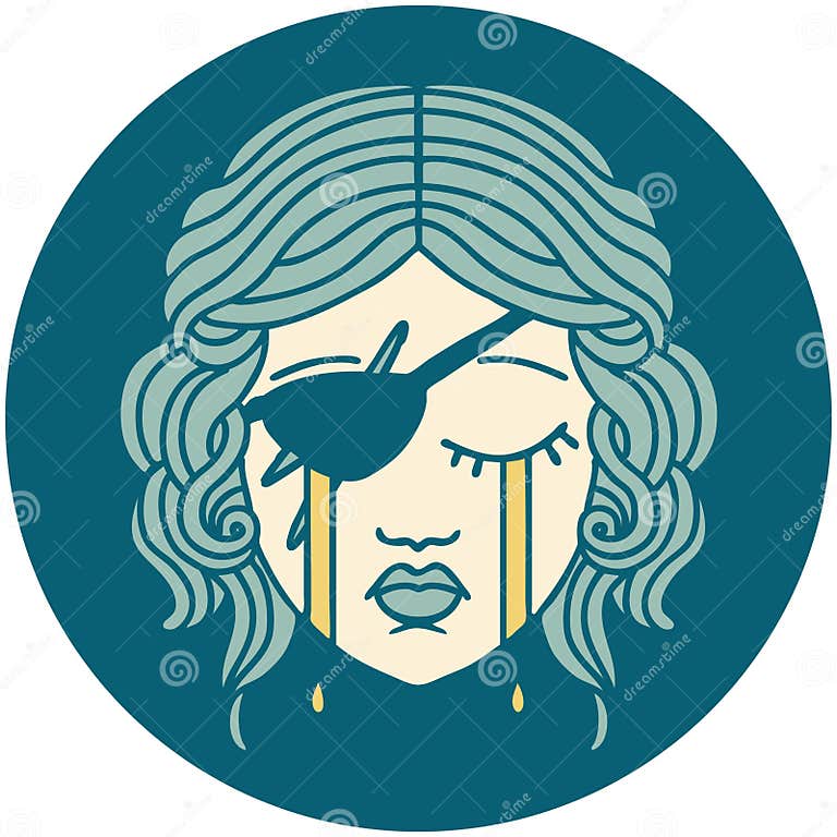 Crying Human Rogue Character Icon Stock Vector - Illustration of symbol ...