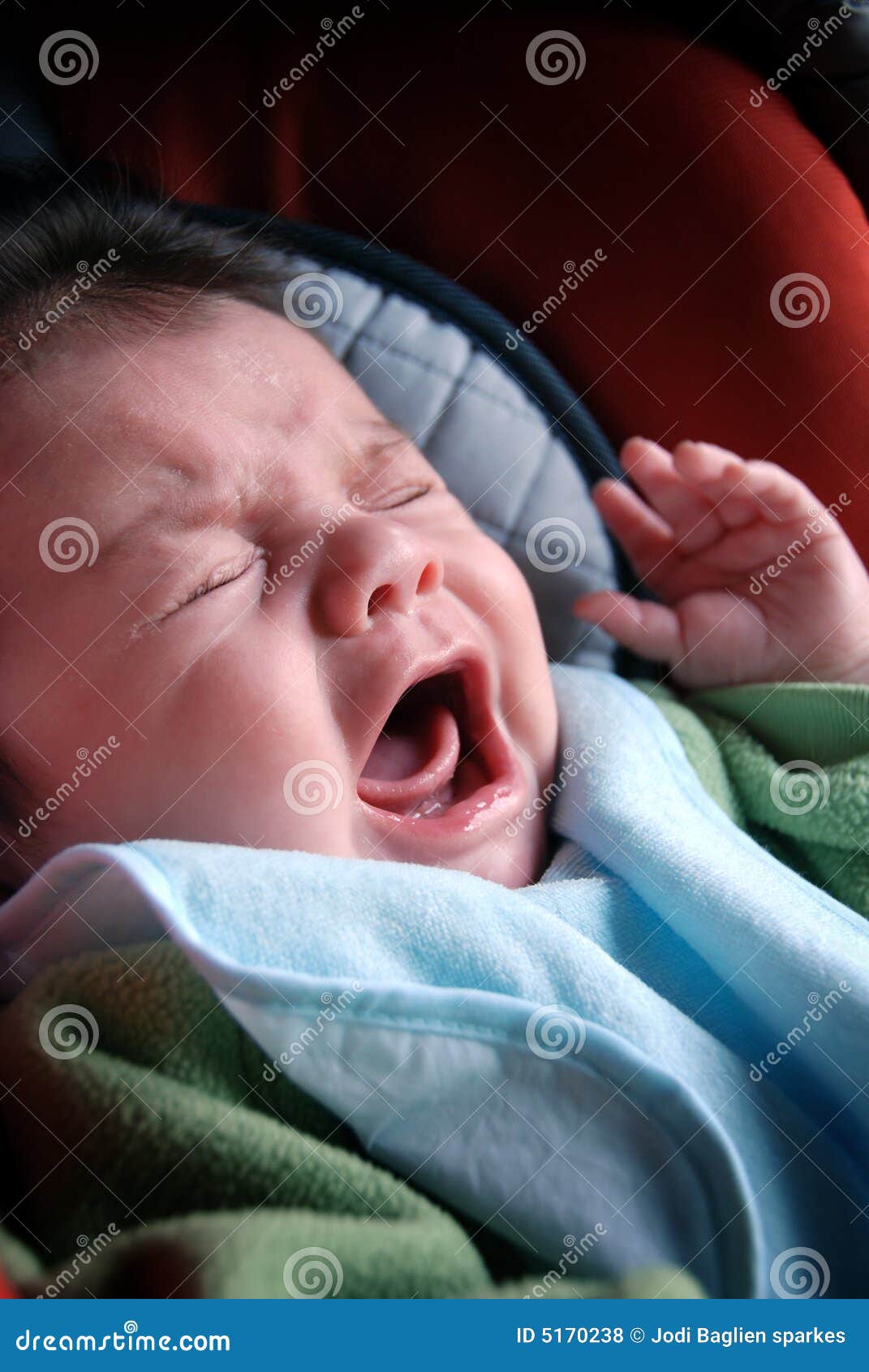 Crying Infant -- 3 months stock photo. Image of melancholy - 5170238