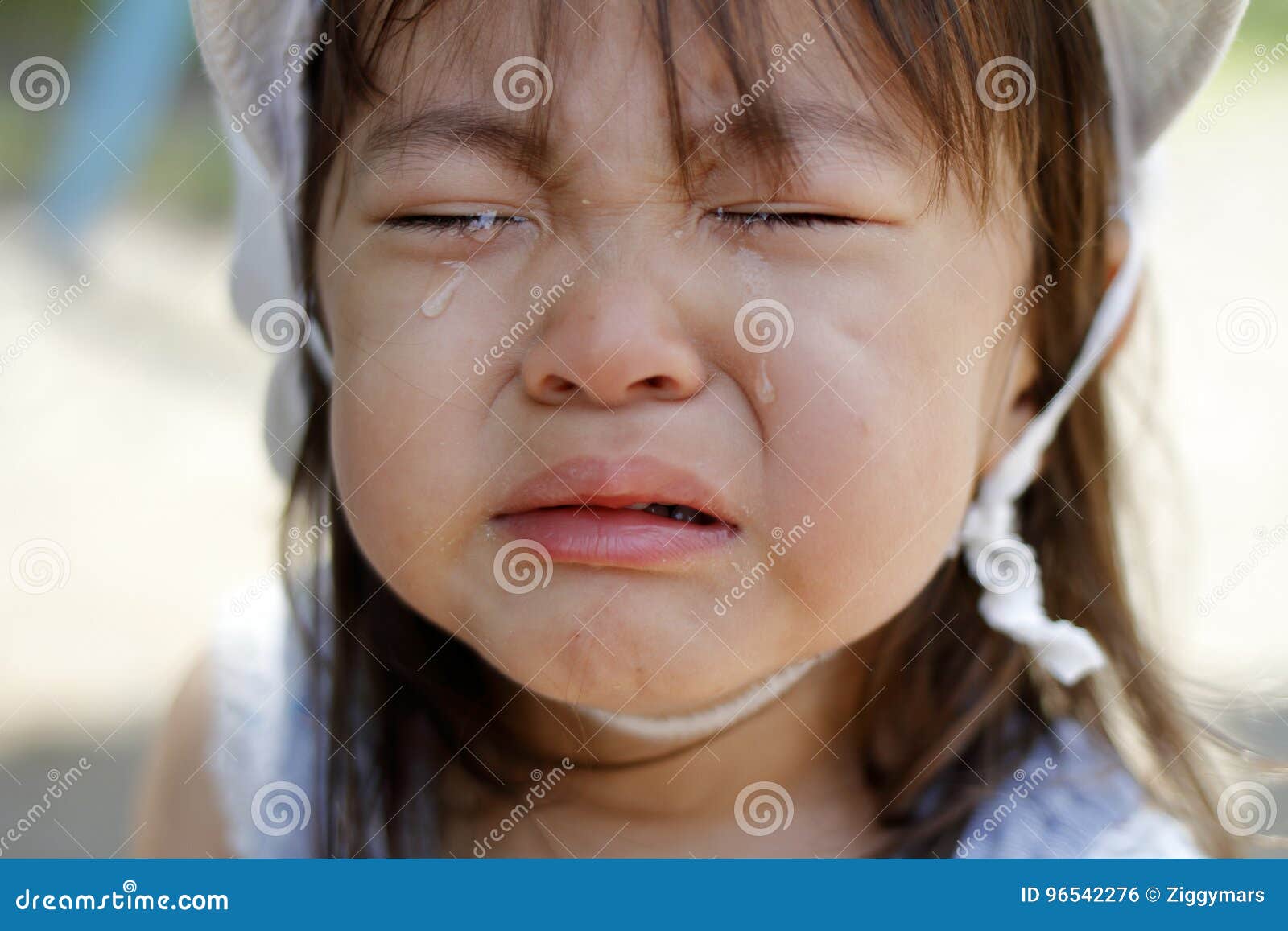 Crying Japanese girl stock photo. Image of woman, keening - 96542276