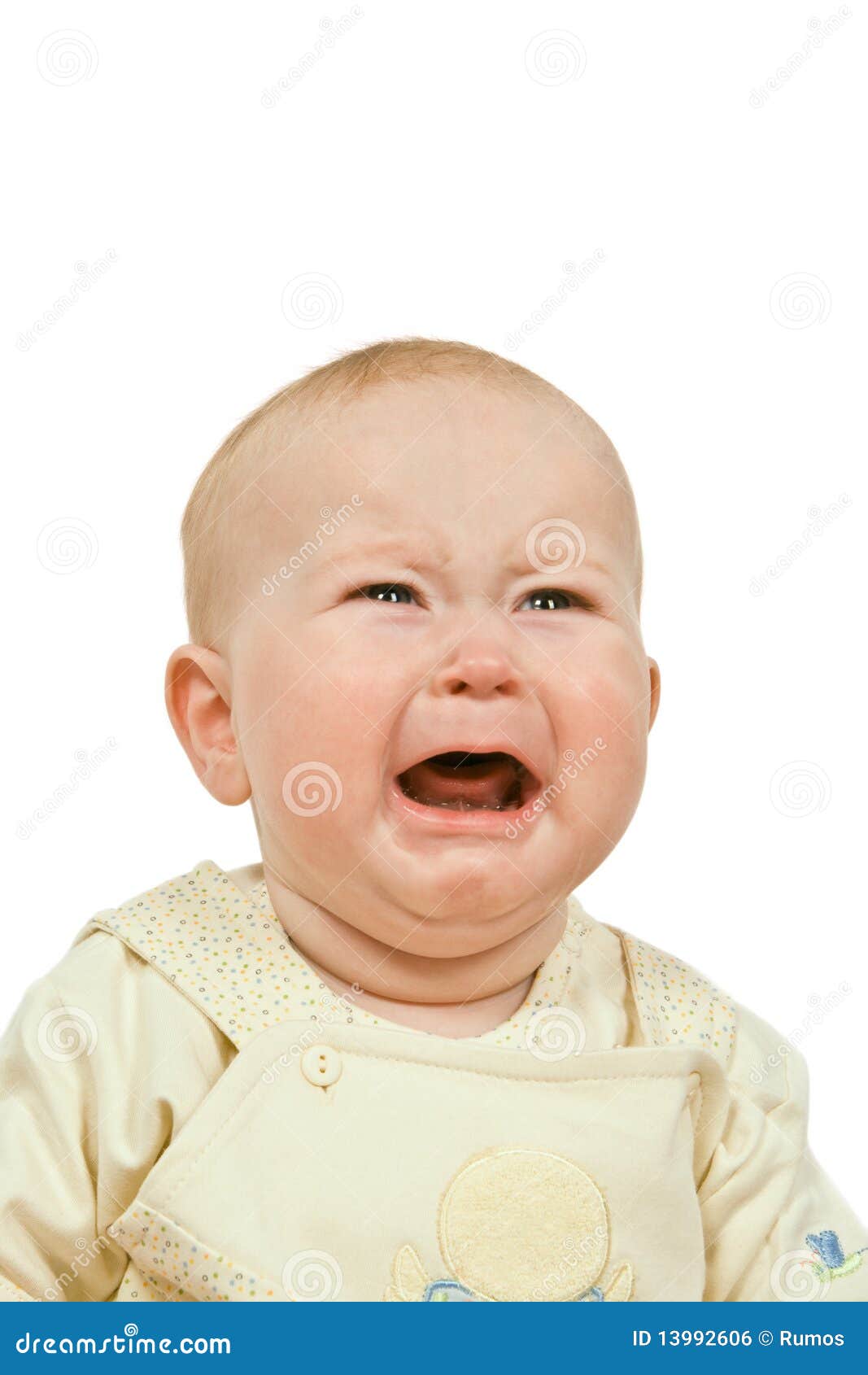 The crying kid stock photo. Image of caucasian, childhood - 13992606
