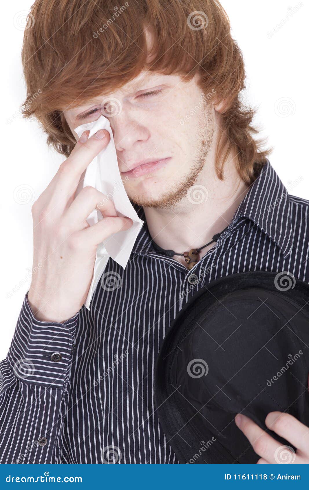 Crying man stock photo. Image of crying, sorrow, tears - 11611118