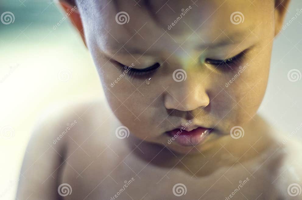 Crying Poor Children from Cambodia Editorial Photography - Image of ...