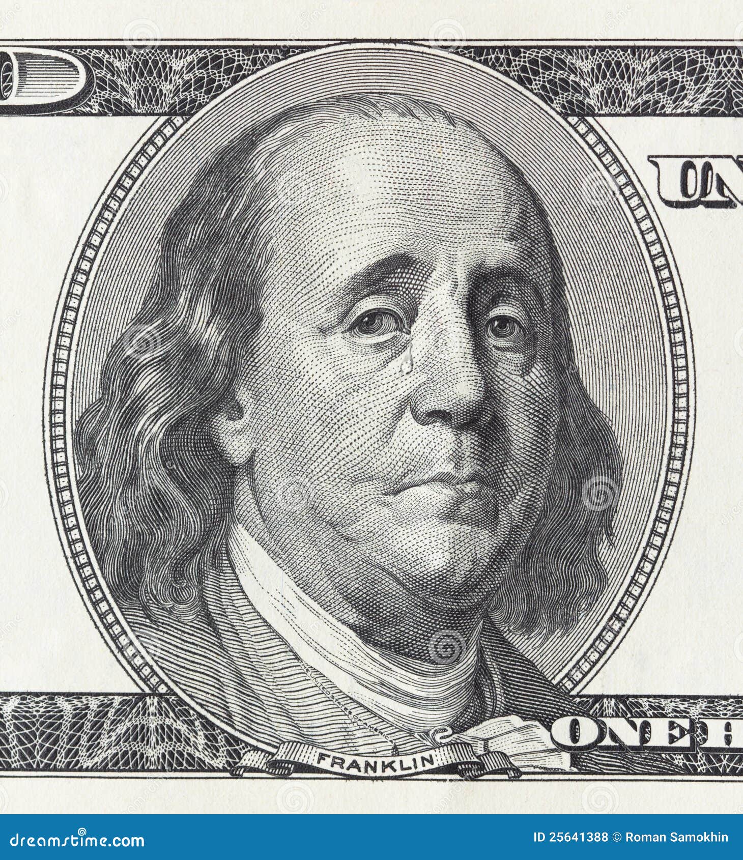 Crying president Franklin stock photo. Image of concept - 25641388