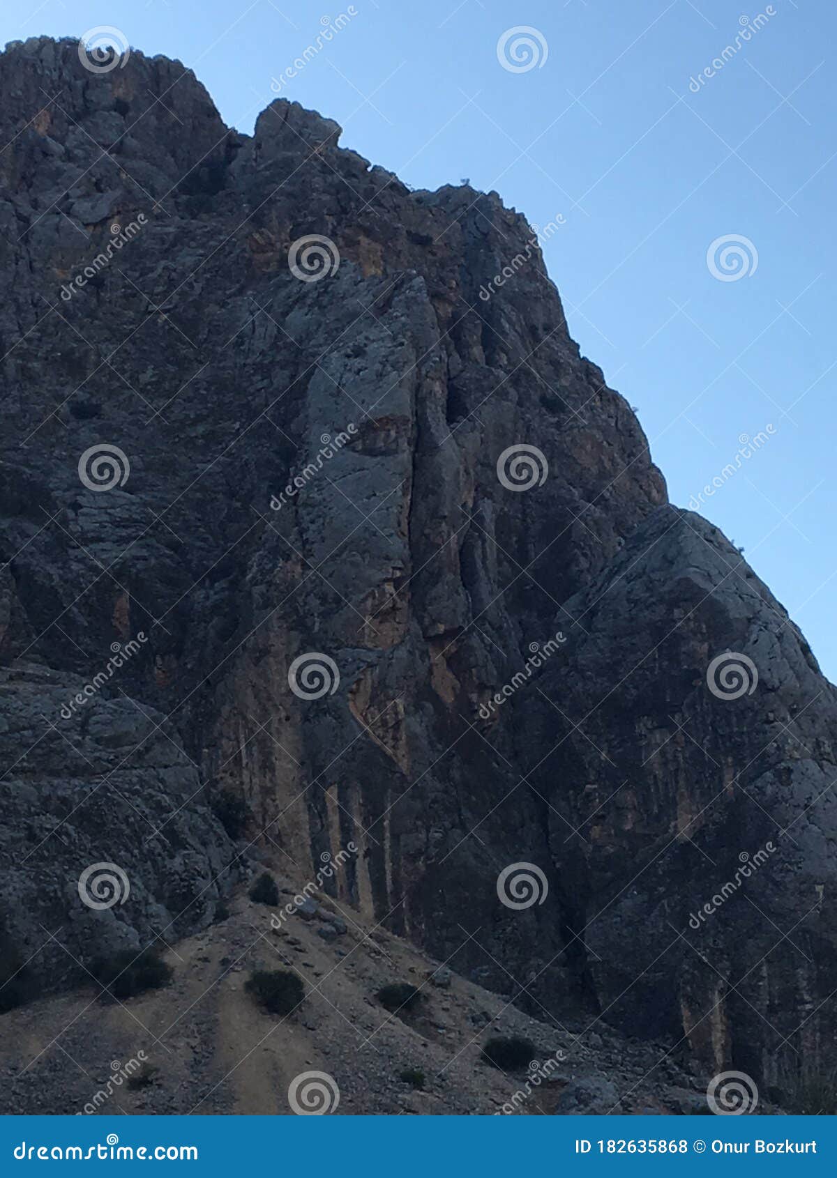 Crying Rock Water Feature At The Blue Zoo In OKC Stock Image ...