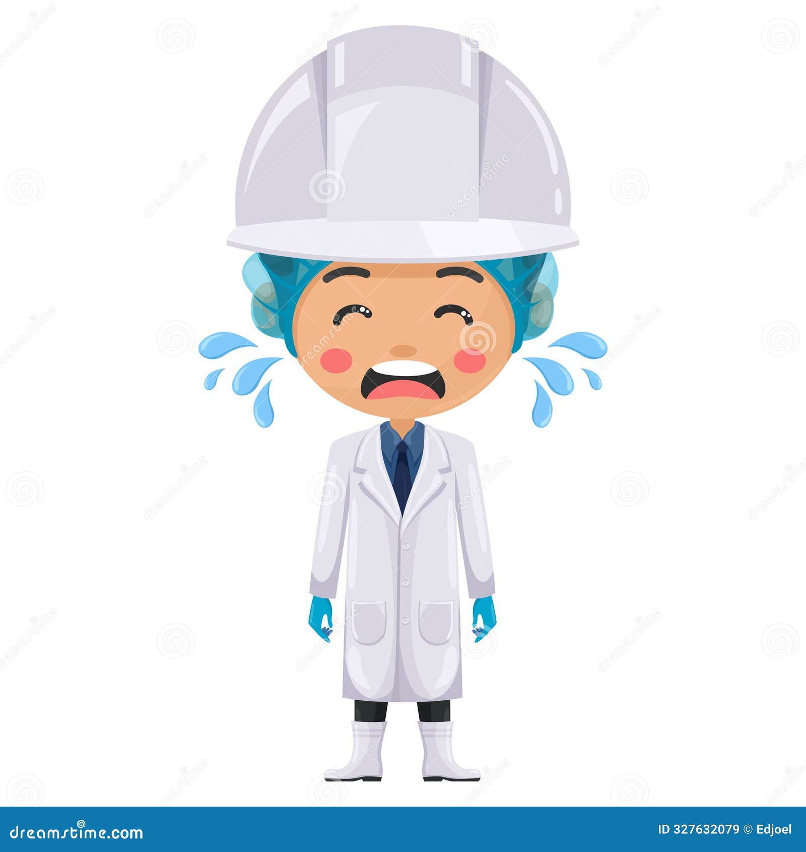 Crying Supervisor Symbolizing the Humanity and Vulnerability of ...