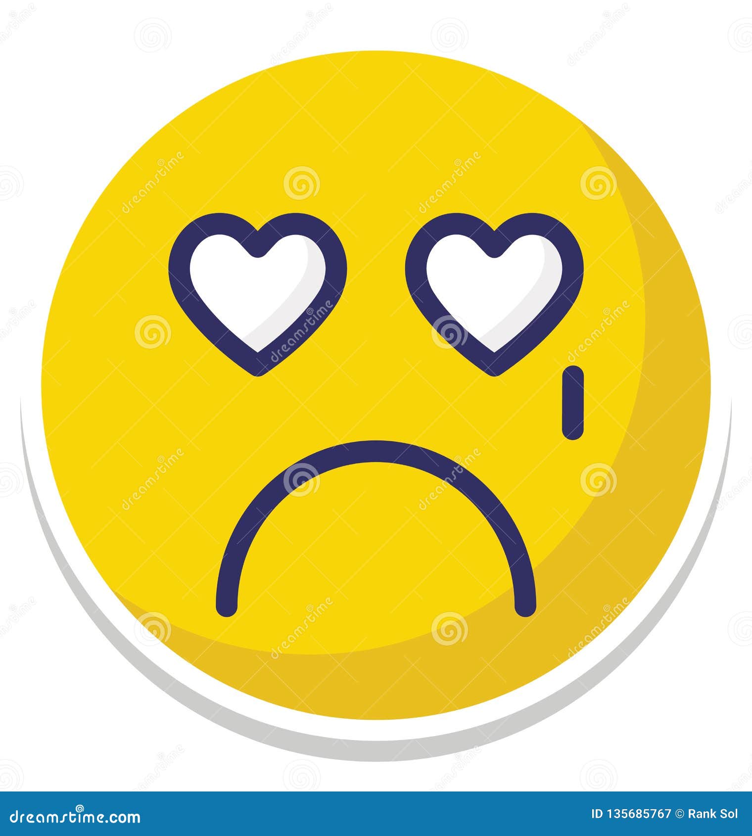 Sad Man Crying, Weeping In Despair. Upset Desperate Person With Unhappy ...