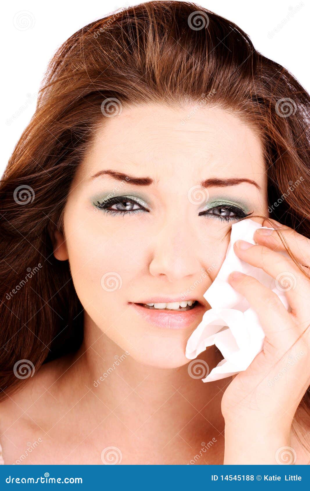 Crying woman stock photo. Image of female, tears, upset - 14545188