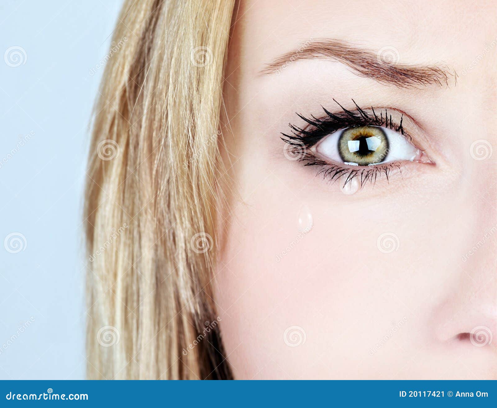 Crying woman stock image. Image of blond, person, depressed - 20117421