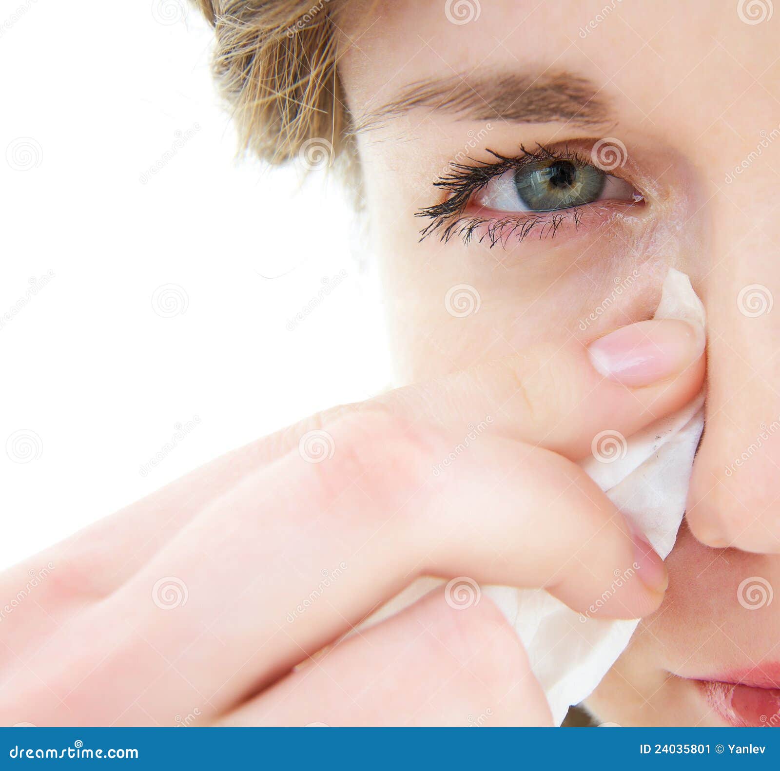 Crying woman stock image. Image of loneliness, complain - 24035801