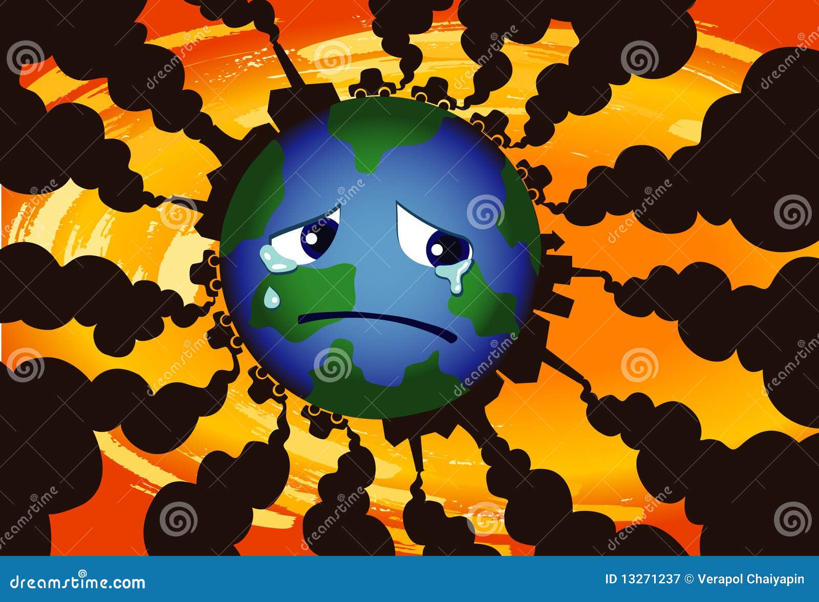 A Crying World Royalty Free Stock Photography - Image: 13271237