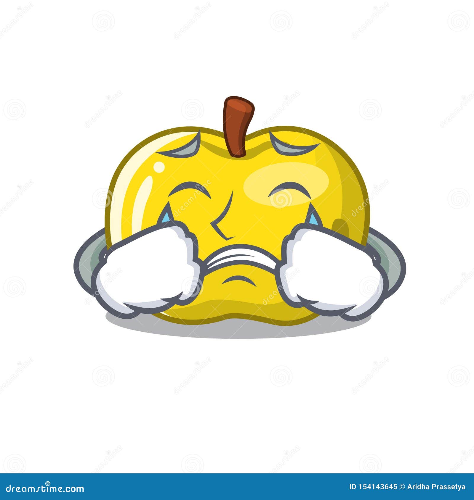 Crying Meter Ampere In The Character Box Vector Illustration ...