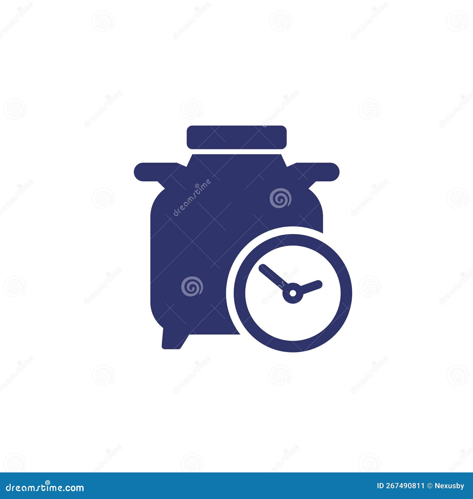 Cryobank, Time In Storage Tank, Cryo Bank Icon Cartoon Vector ...