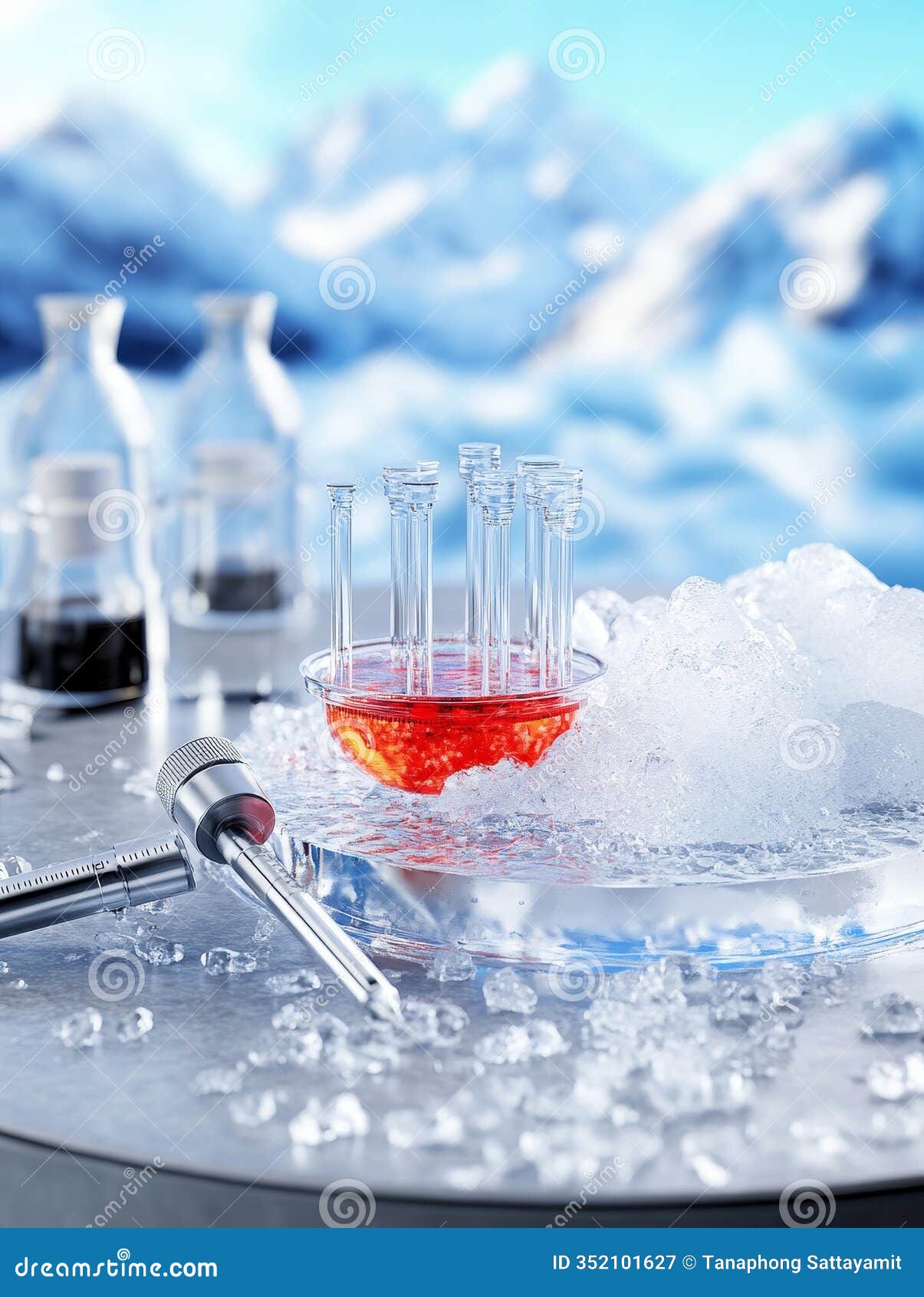 Cryogenic Research Sample Analysis Scienceexperimentcoldsampleresearch ...