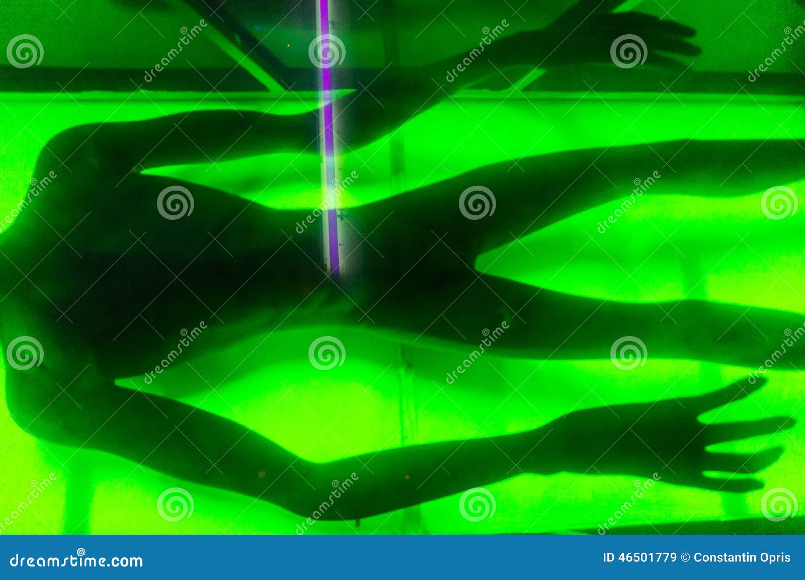 Cryogenically Frozen Alien Body Stock Image - Image of amusement ...