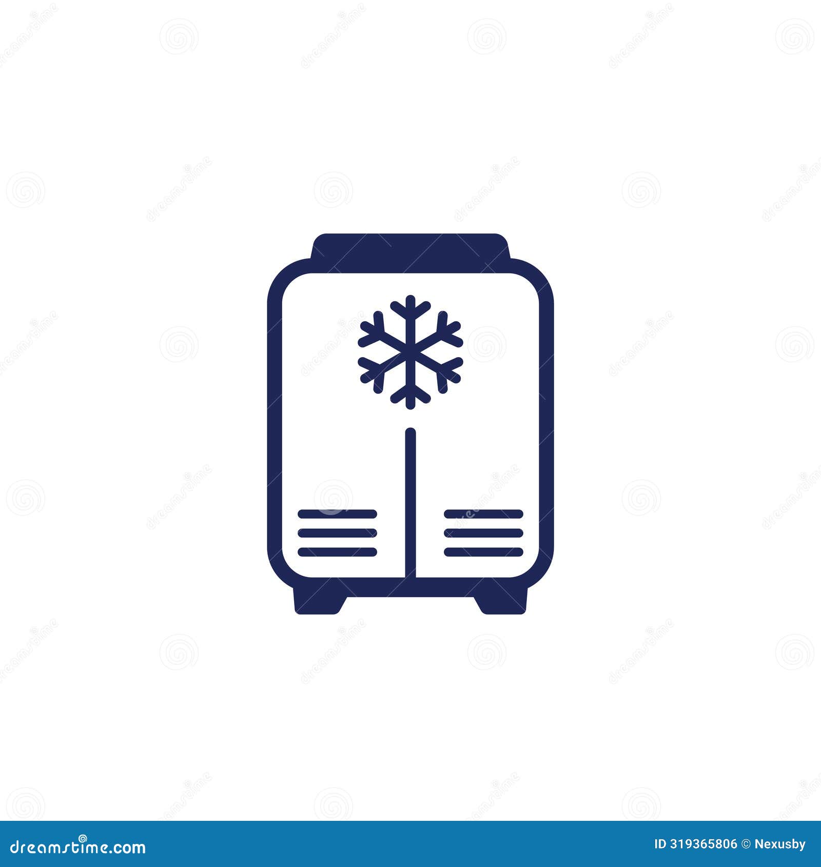Cryotherapy or Cryosauna Icon, Vector Stock Vector - Illustration of ...