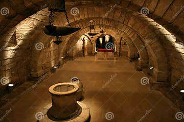 Crypt interior editorial stock image. Image of passage - 7122294