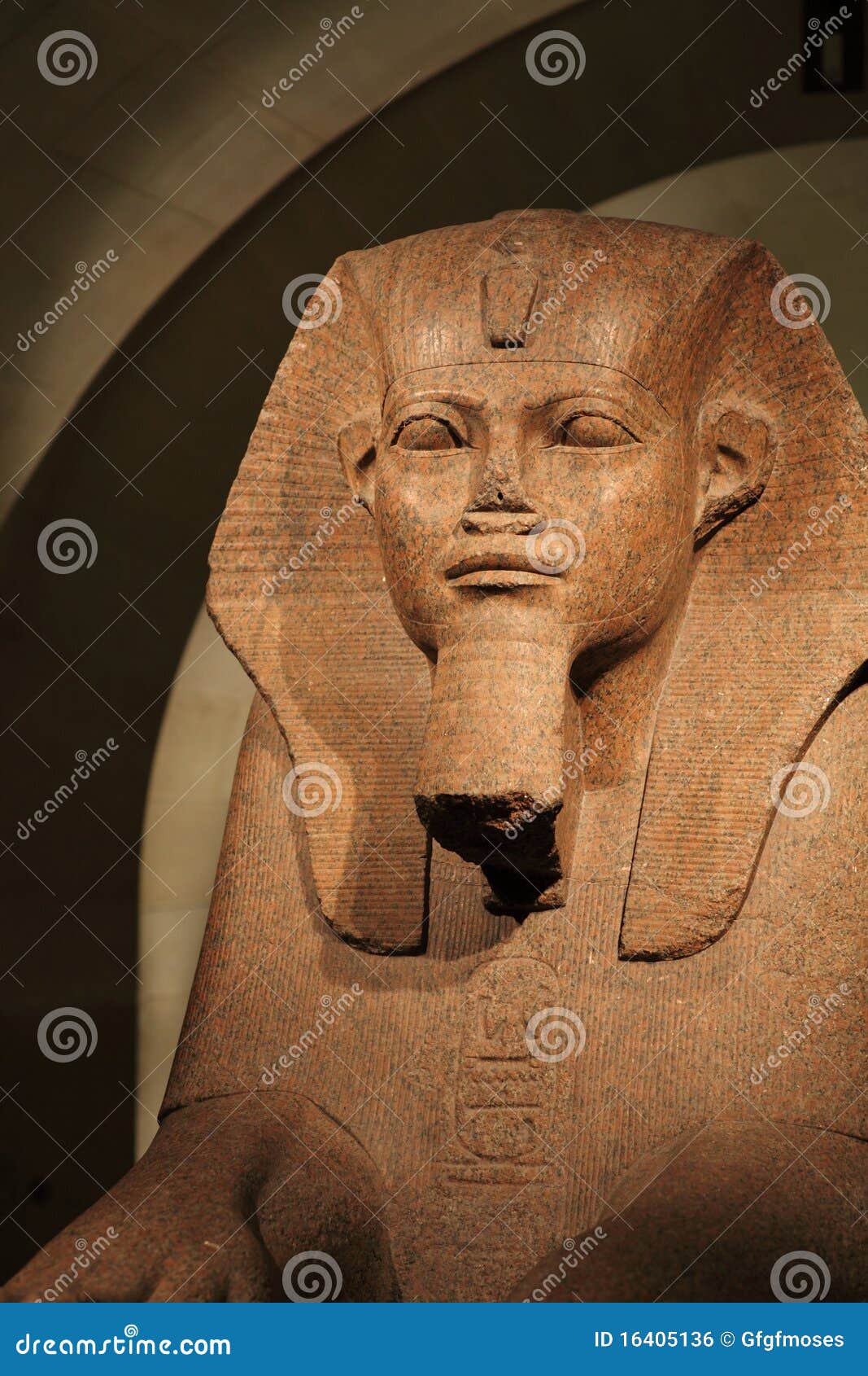 At the Crypt of the Sphinx Louvre Museum Editorial Photo - Image of ...