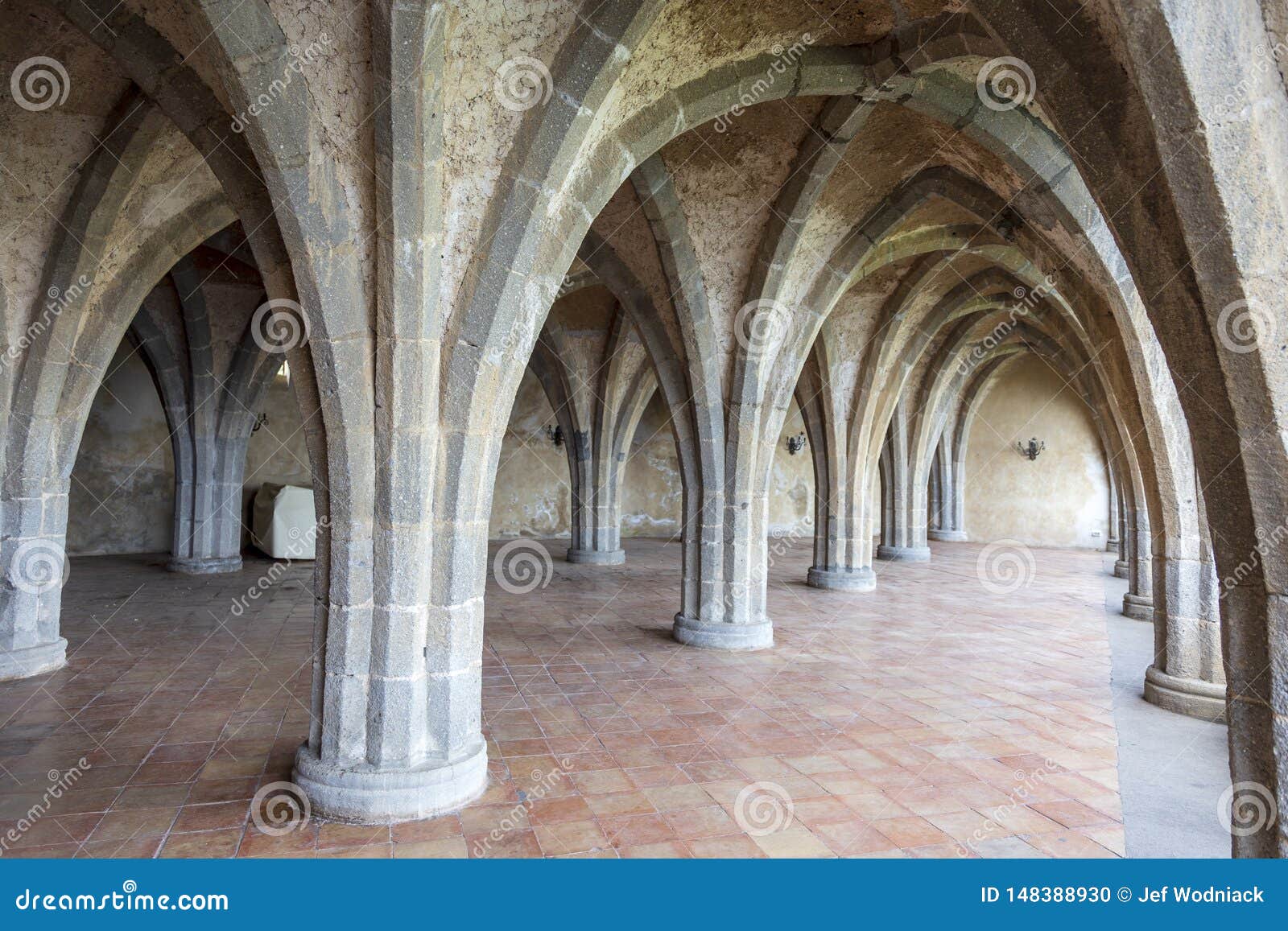 Crypt at Villa Cimbrone, Ravello Italy. Editorial Image - Image of ...