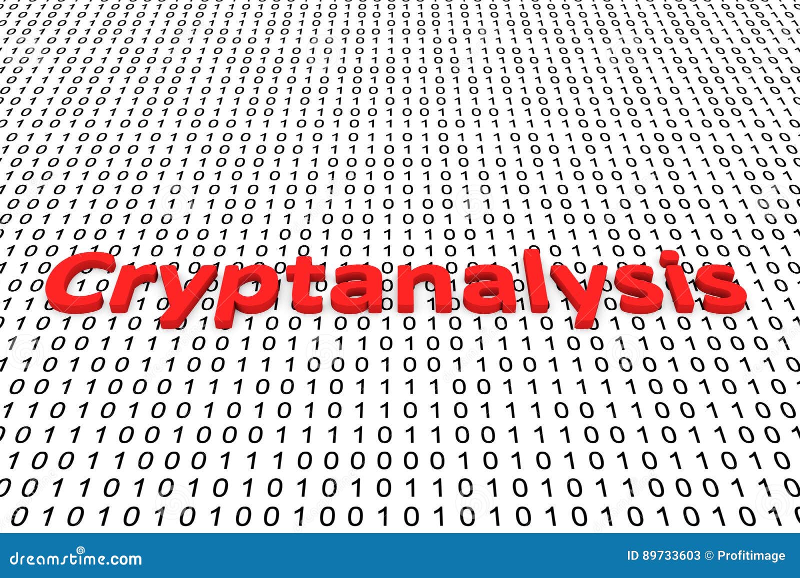 Cryptanalysis stock illustration. Illustration of method - 89733603