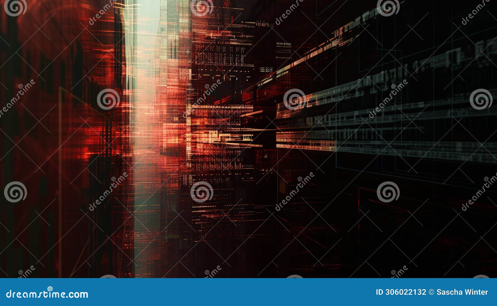 Cryptic Shadows: Unveiling the Enigma of Digital Secrets Stock Photo ...