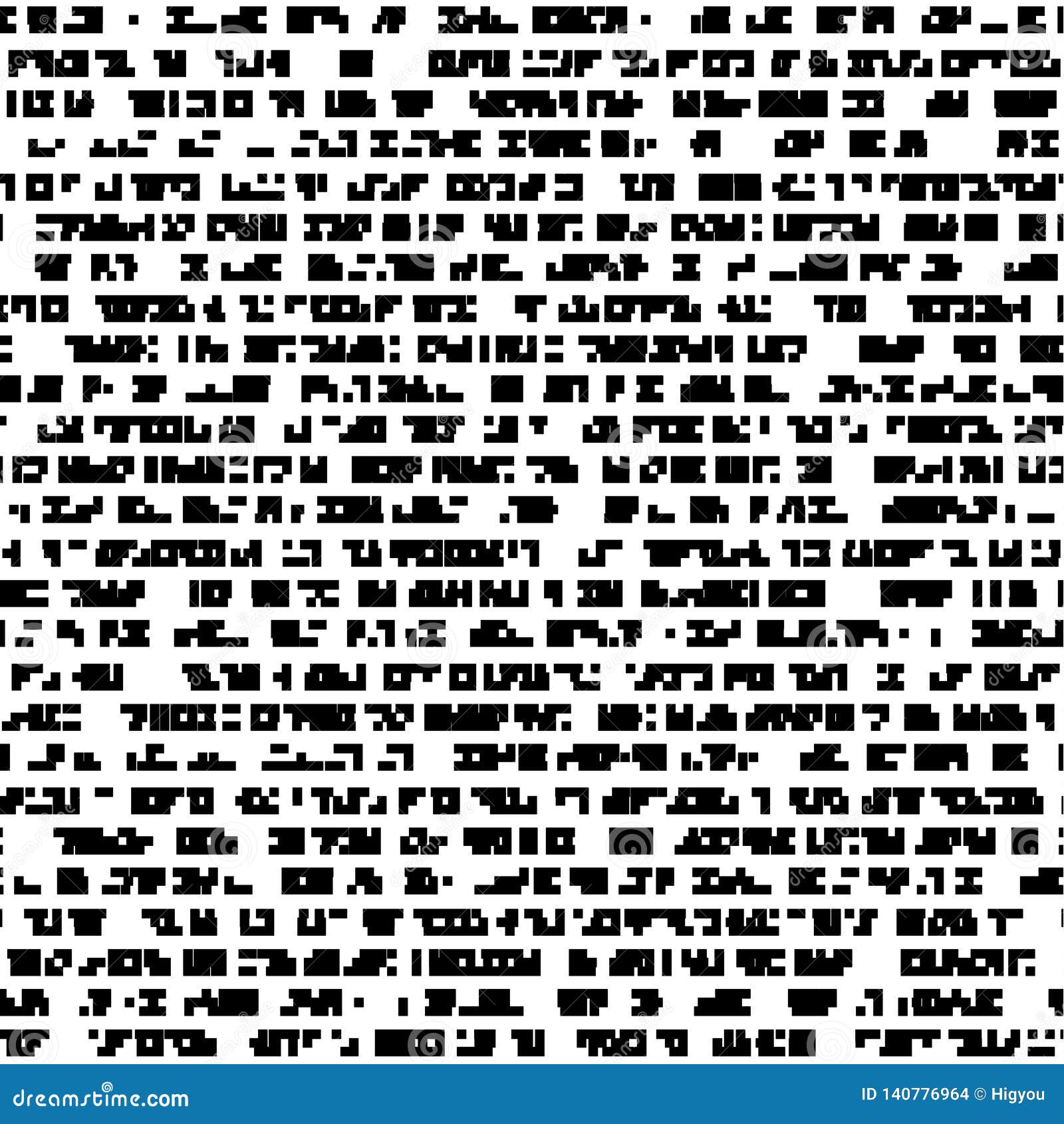 Cryptic Text Texture Pattern Tile Stock Vector - Illustration of ...