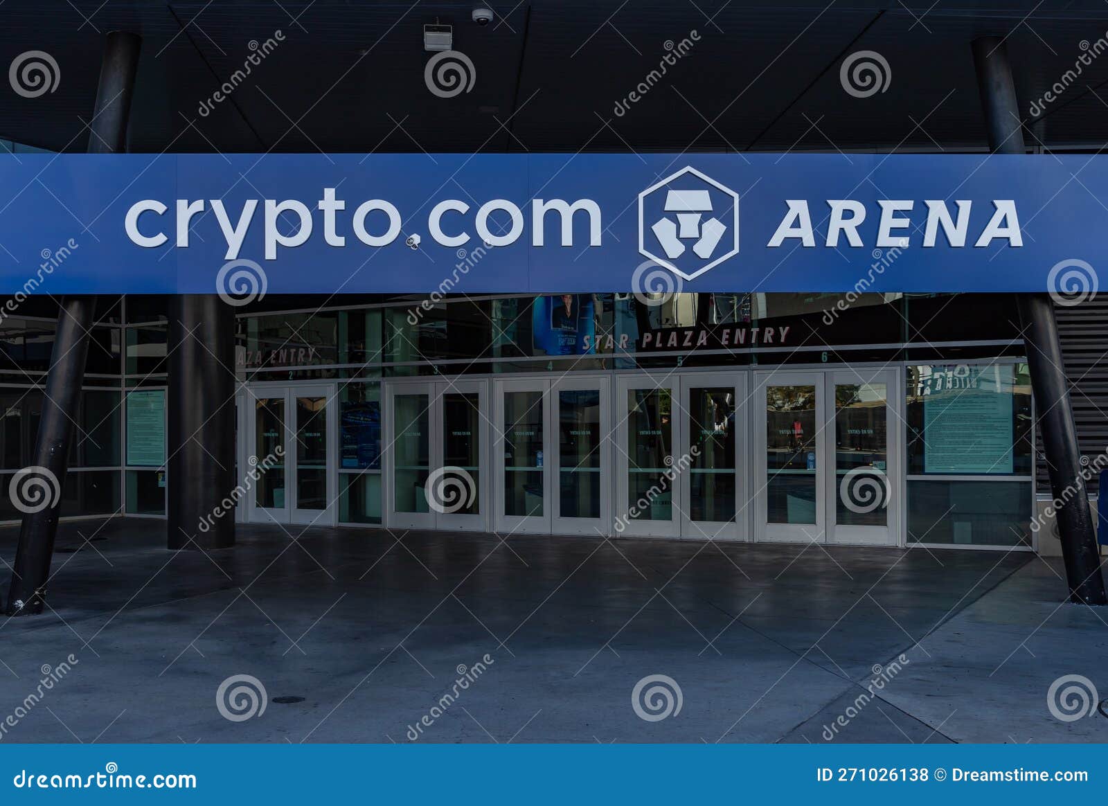 Crypto.com Arena editorial stock photo. Image of venue - 271026138