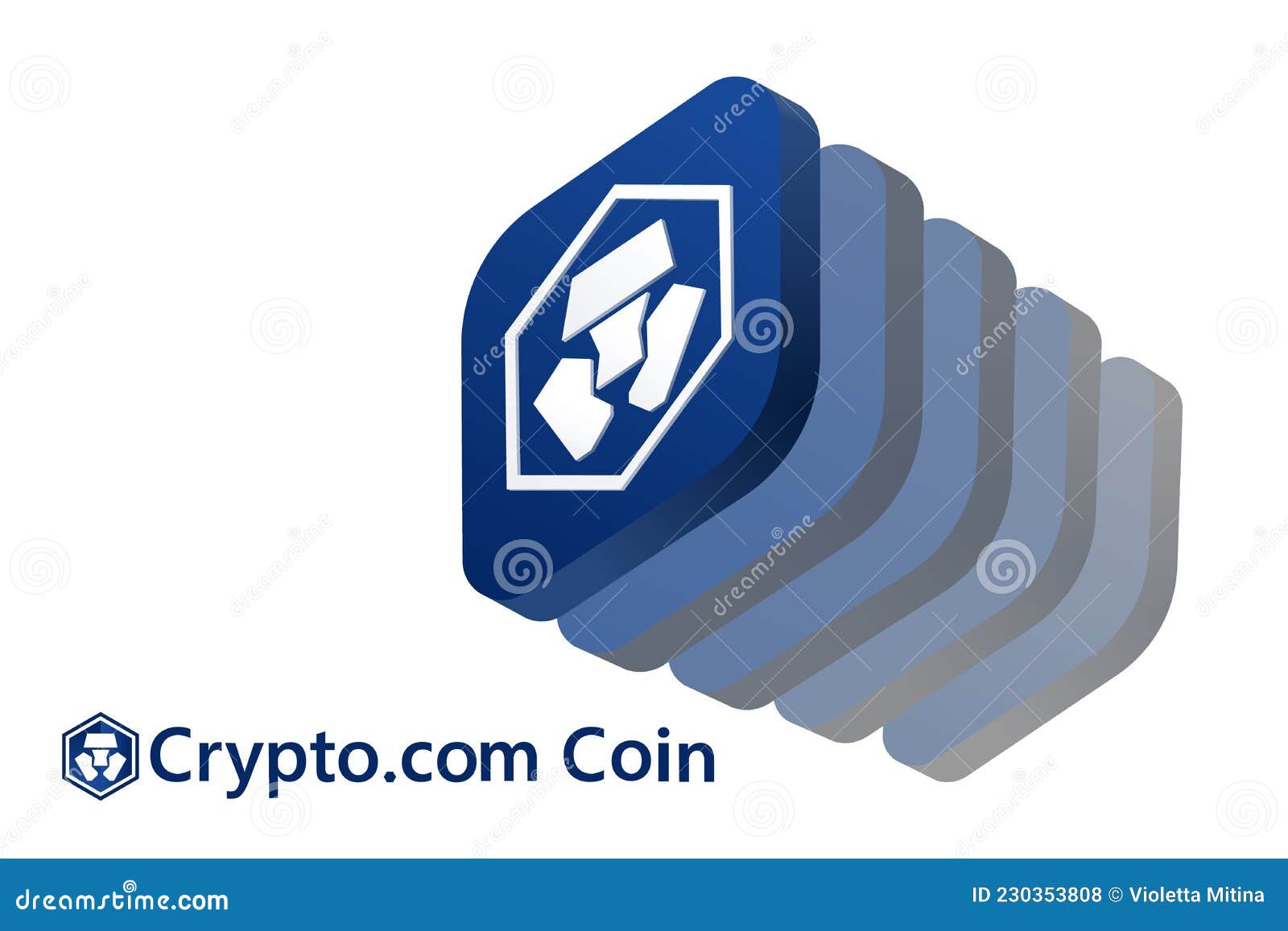 Crypto.com Coin Computer Vector Logo Text Icon Author S Development ...