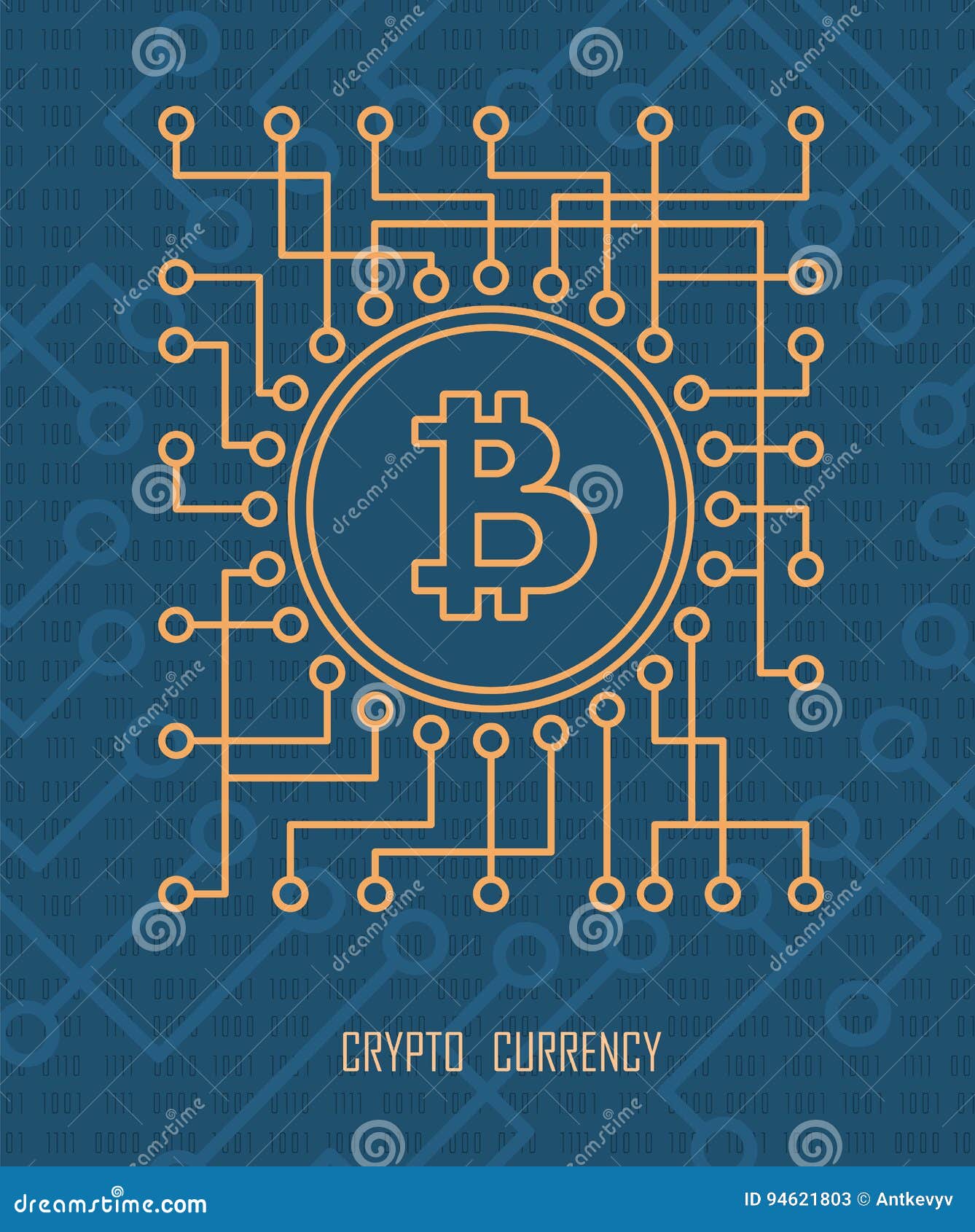 Crypto Currency Monetary Vector Stock Vector - Illustration of symbol ...