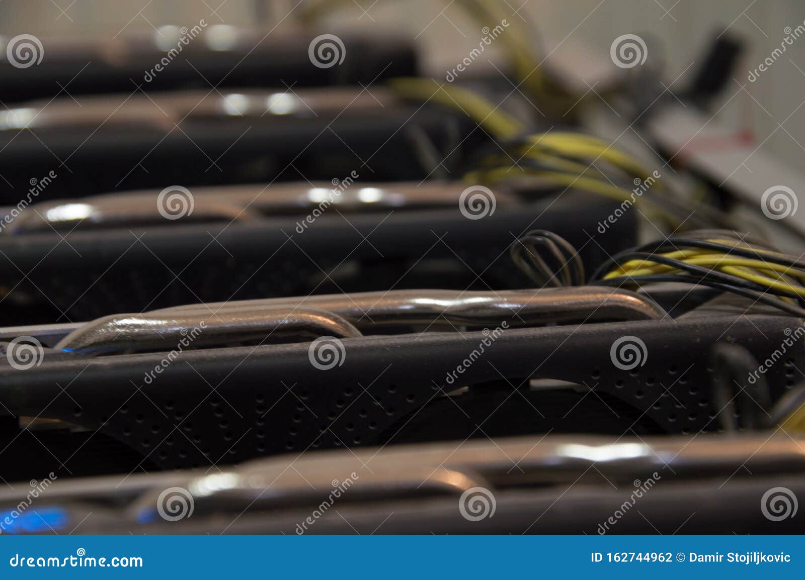 Crypto Gpu Mining Machine 2 Stock Photo - Image of mining, game: 162744962