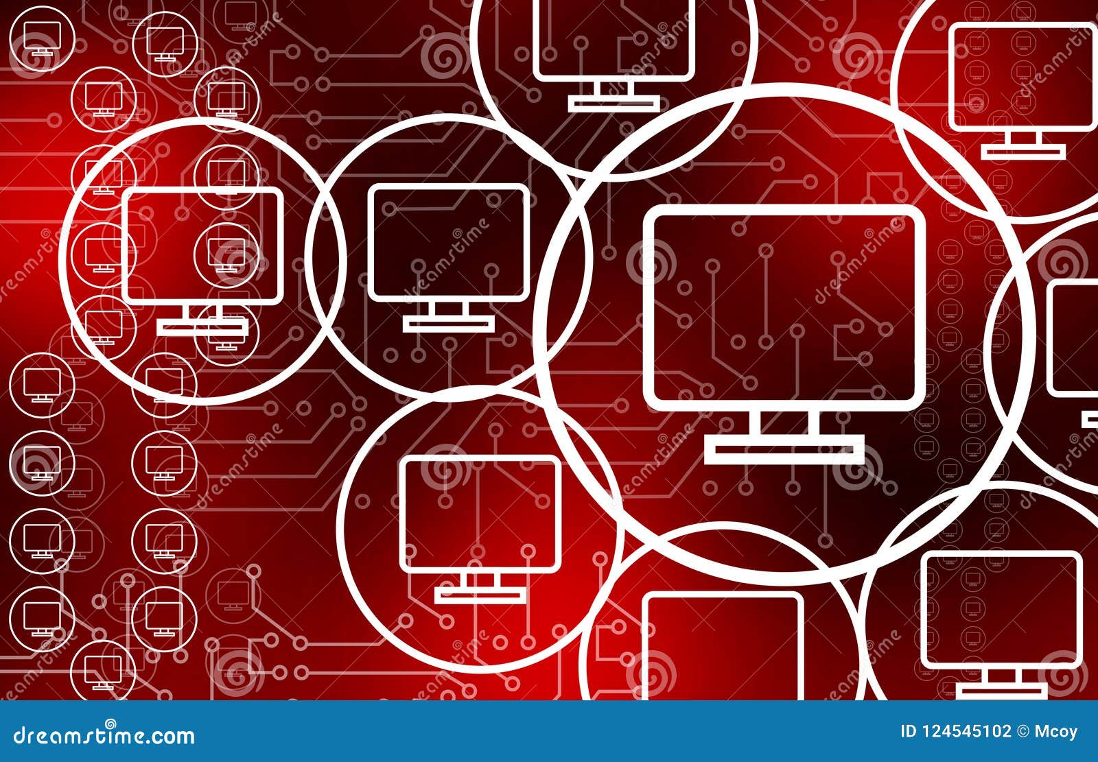 Crypto Hi-Tech Abstract Background Stock Illustration - Illustration of ...