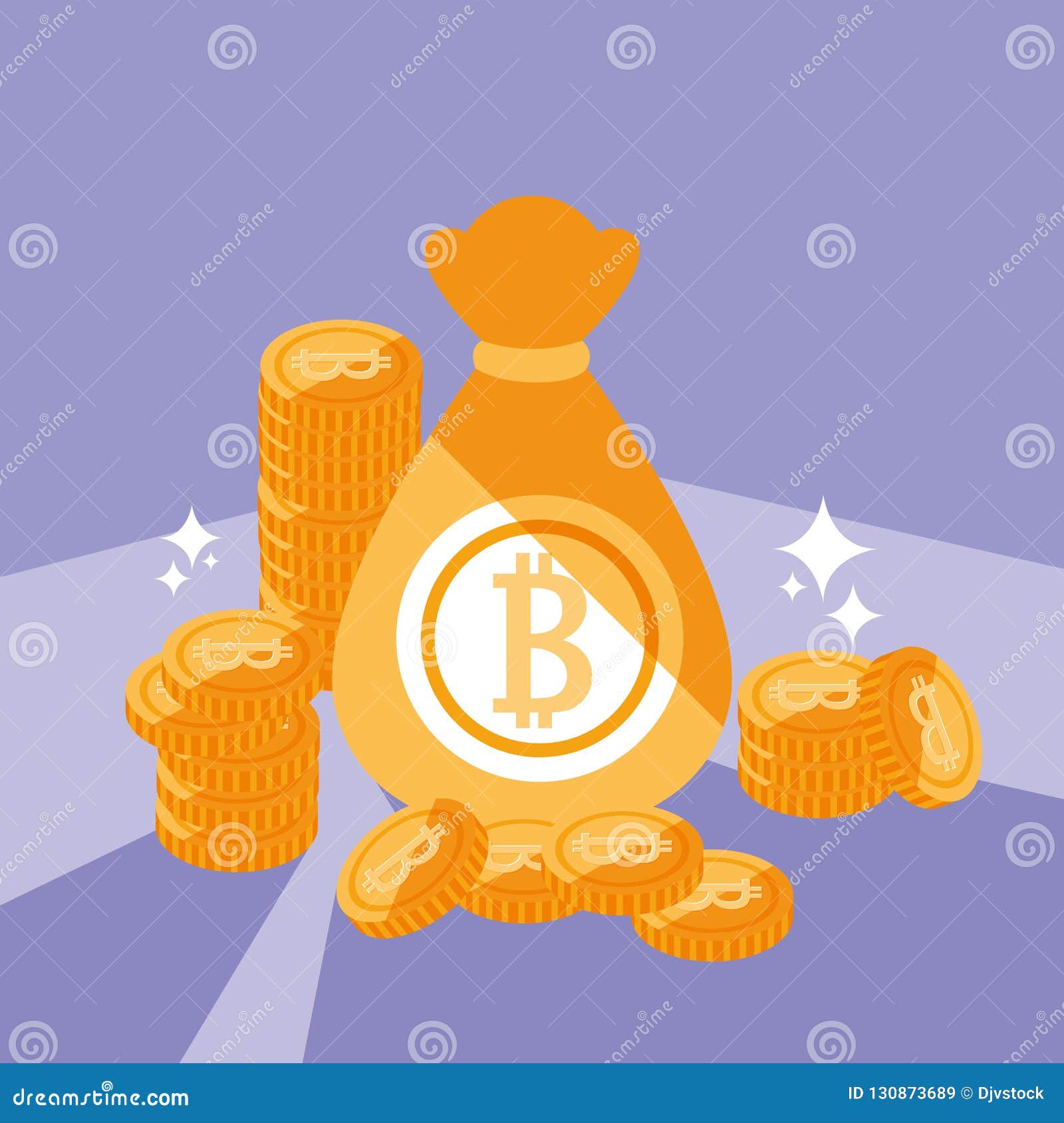 Crypto Mining Bitcoin Icons Stock Vector - Illustration of ebusiness ...