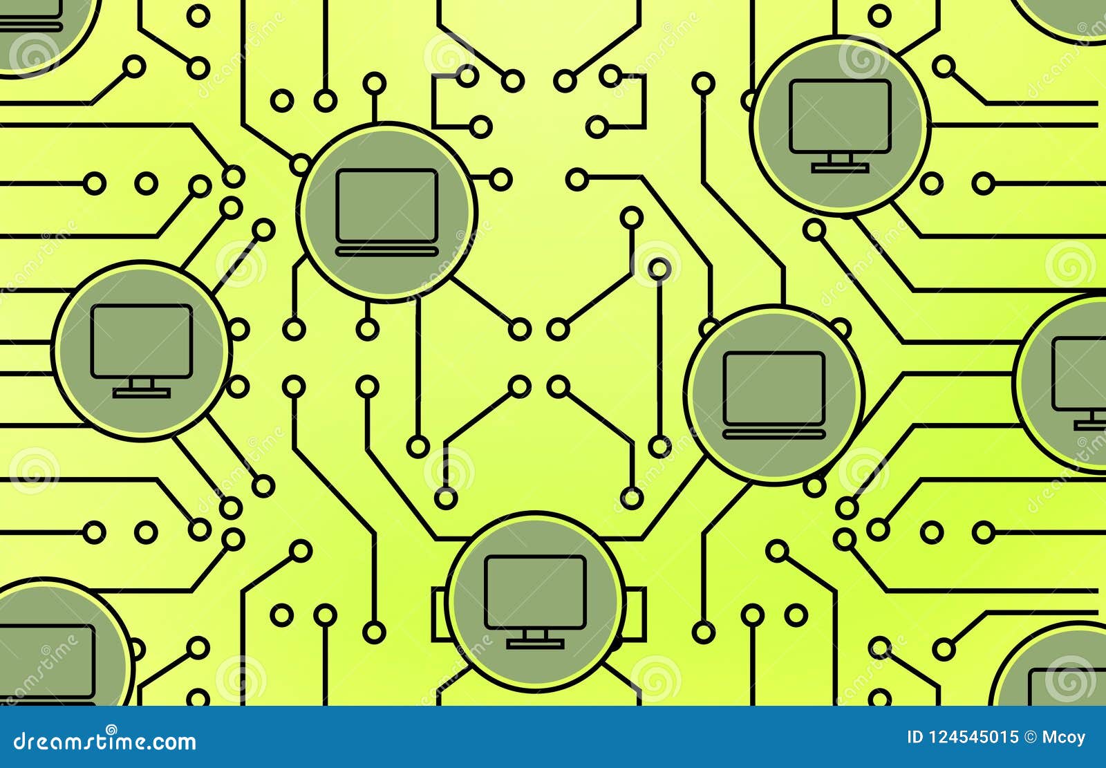 Crypto Technology Abstract Background Stock Illustration - Illustration ...