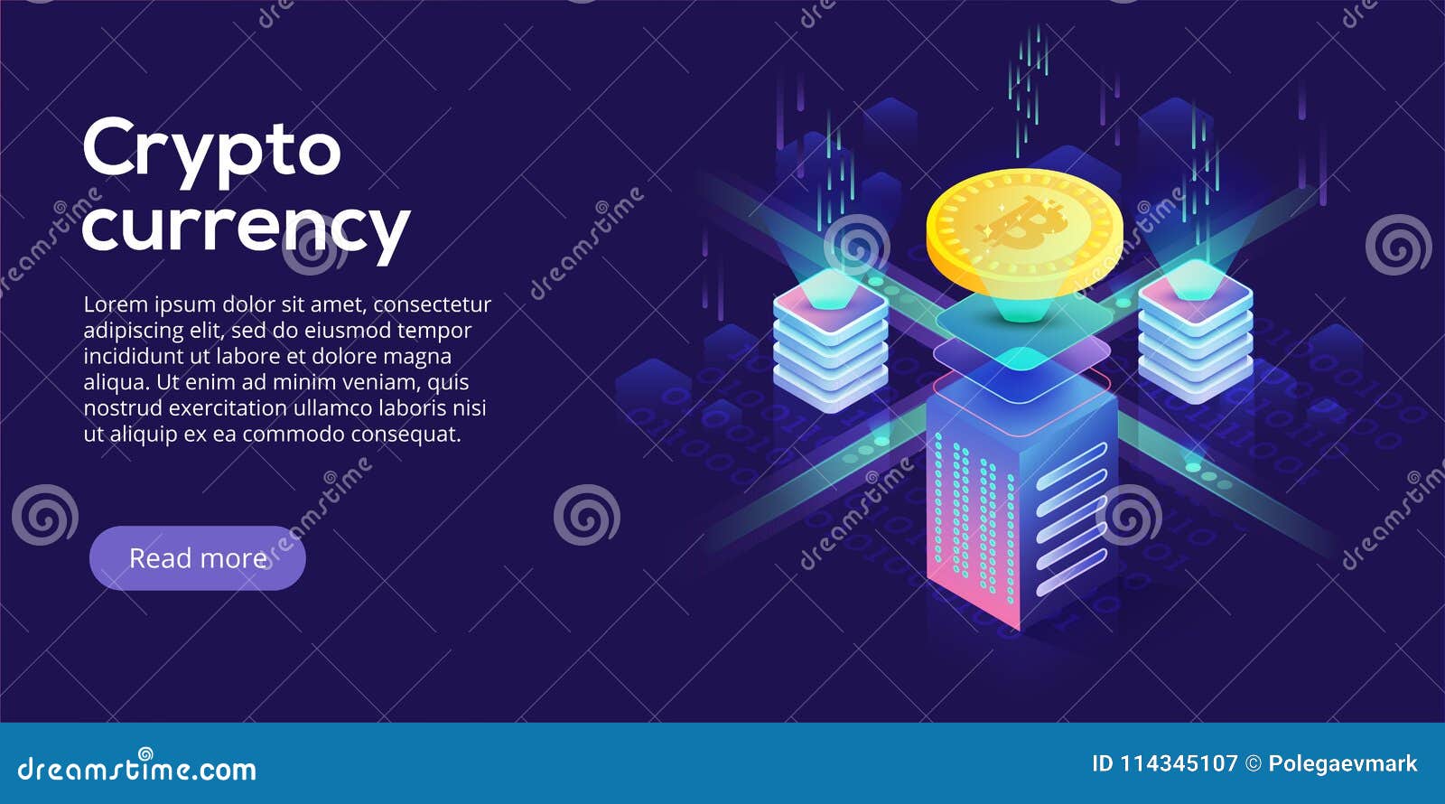 Cryptocoin Mining Farm Layout. Cryptocurrency And Blockchain Net Stock ...