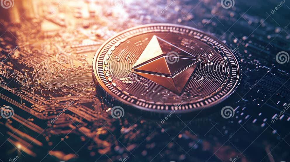 Cryptocurrency Coins As a Modern Symbol of Decentralized Technology ...