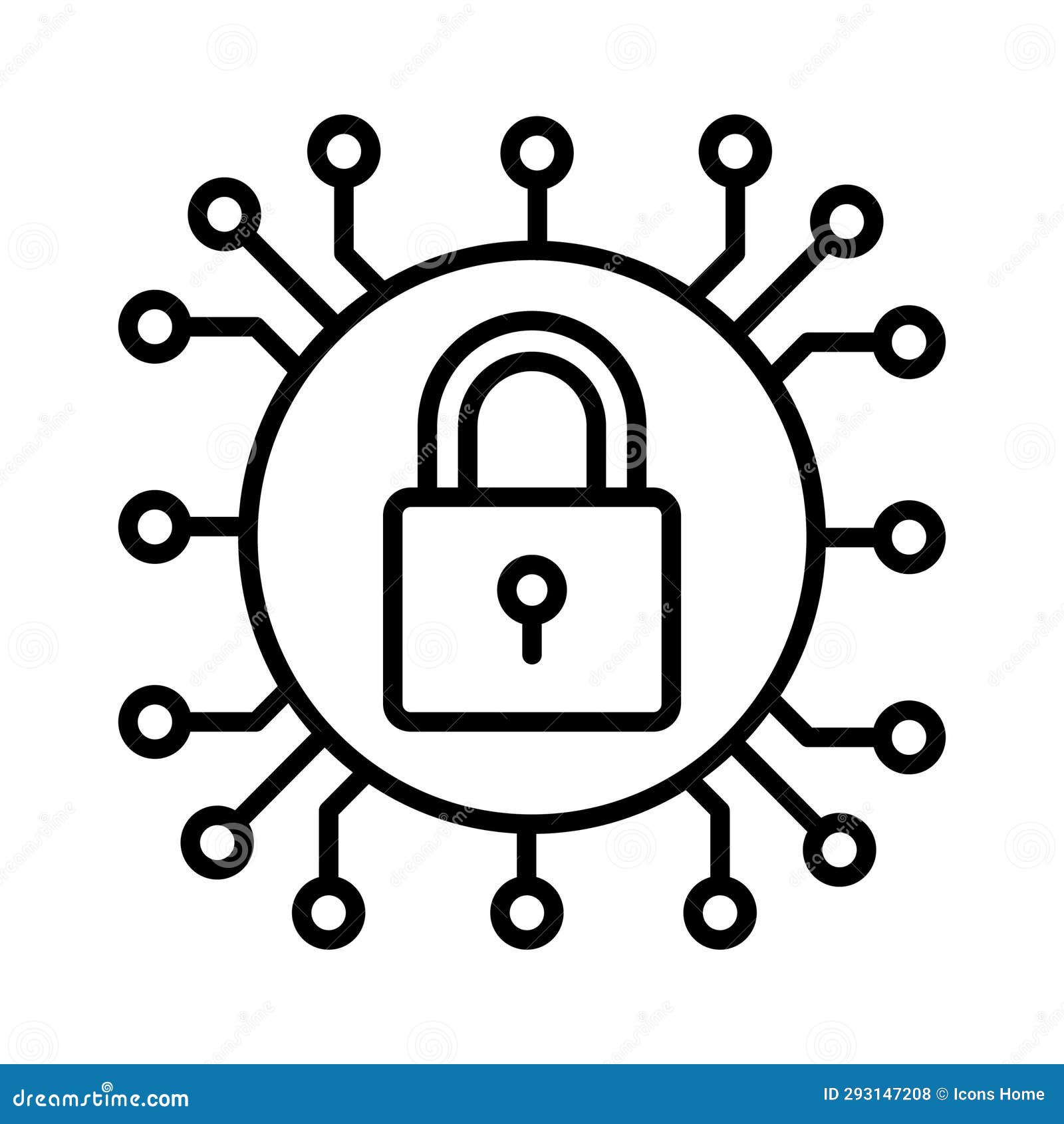 Cryptocurrency Encryption Vector Design, Ready To Use Icon Stock Vector ...