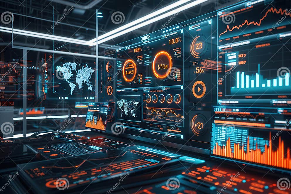 A Cryptocurrency Exchange Interface Shows Real-time Market Values for ...