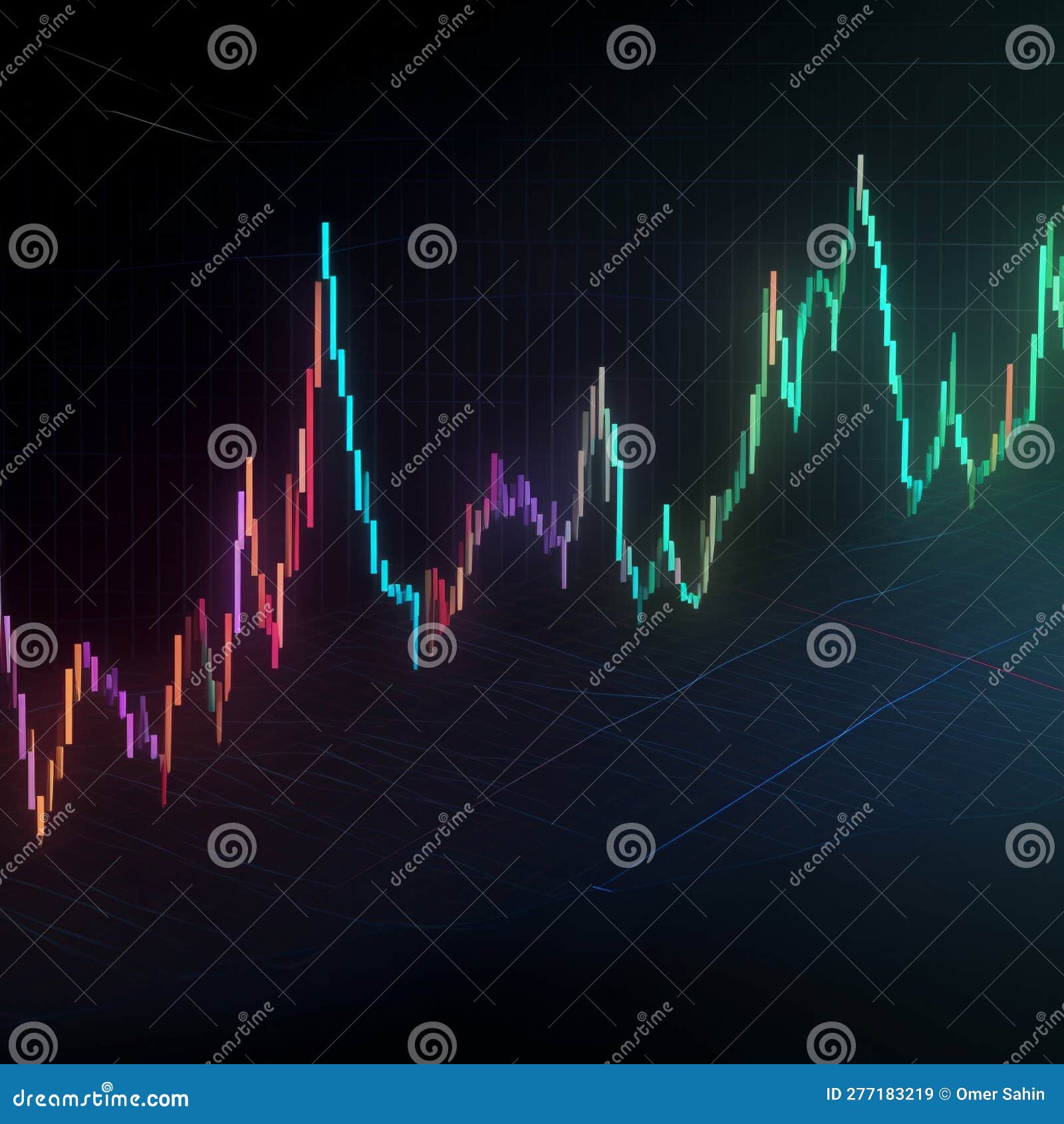 Cryptocurrency Graph for Growing Importance of Digital Currencies in ...