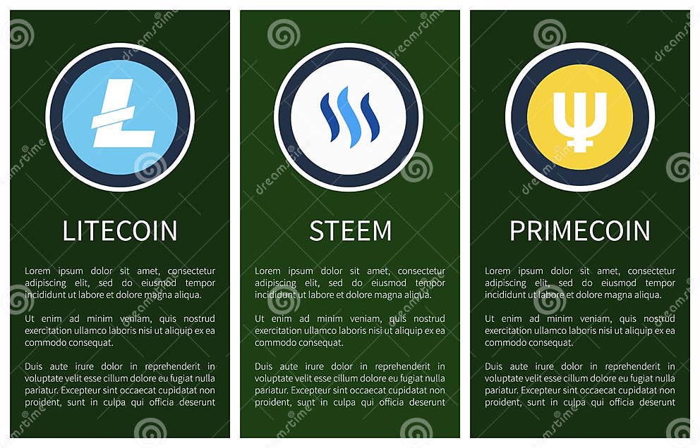 Cryptocurrency Icons on Vertical Promo Posters Set Stock Vector ... Cryptocurrency Icons on Vertical Promo Posters Set Stock Vector ...