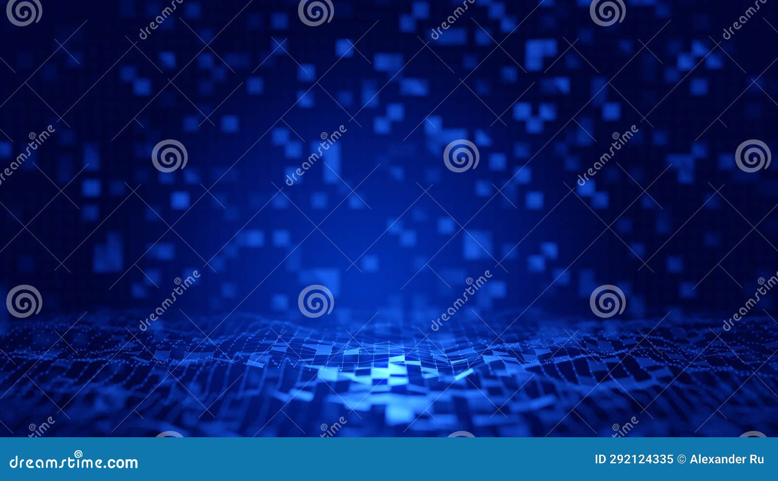 Cryptographic Background. Technology Background with Empty Space for ...