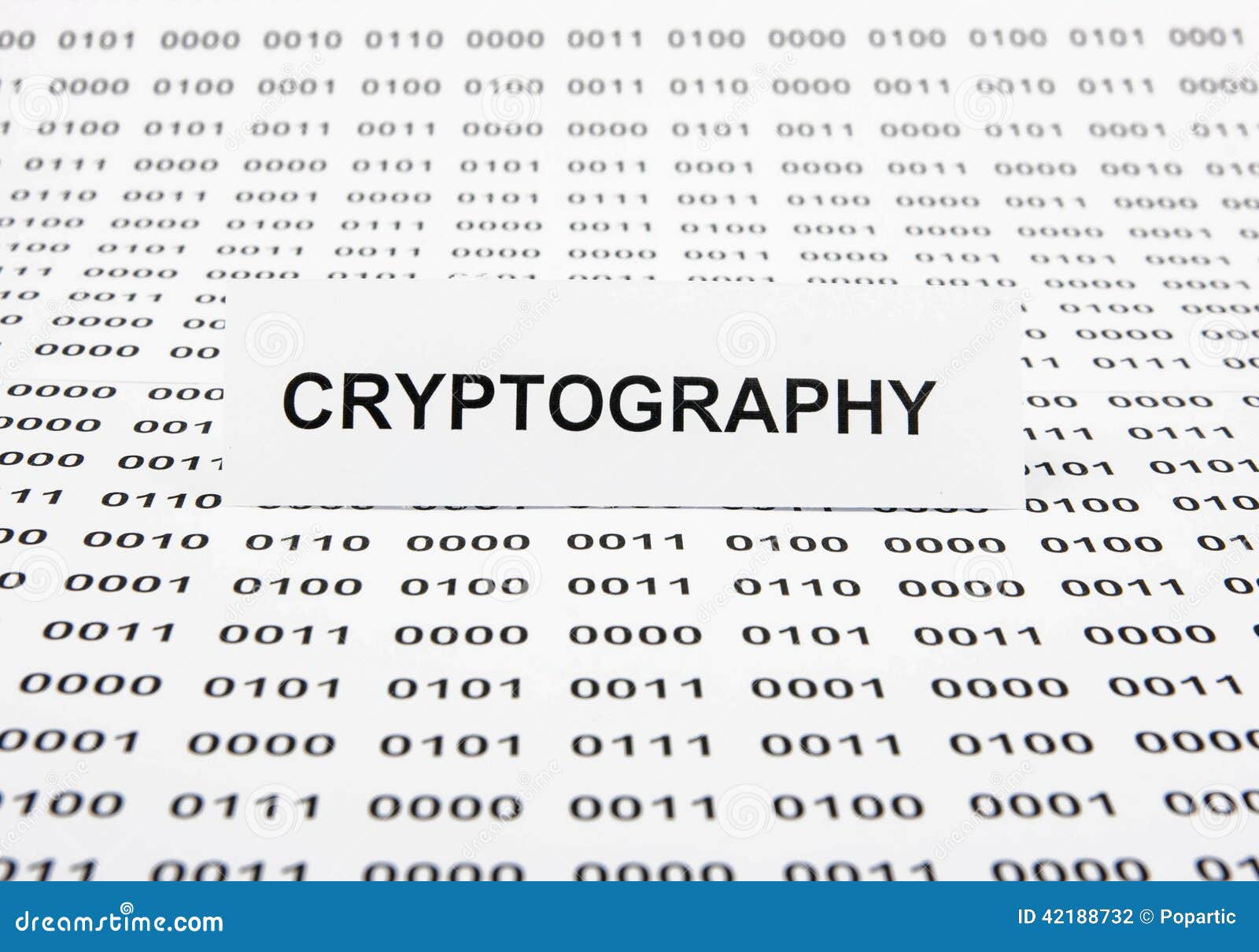 Cryptography stock photo. Image of protection, binary - 42188732