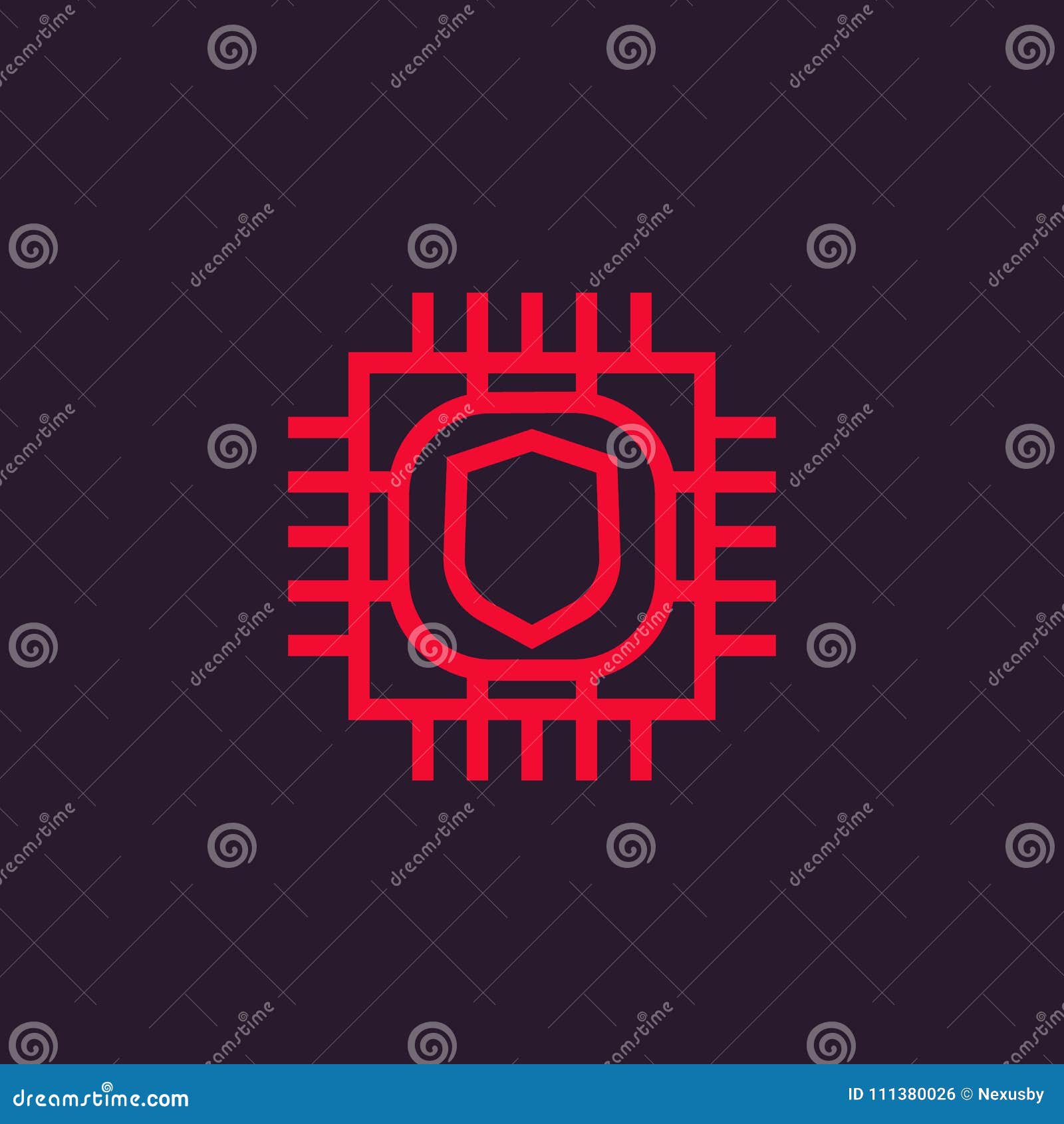 Cryptography Icon. Cartoon Vector | CartoonDealer.com #113961739