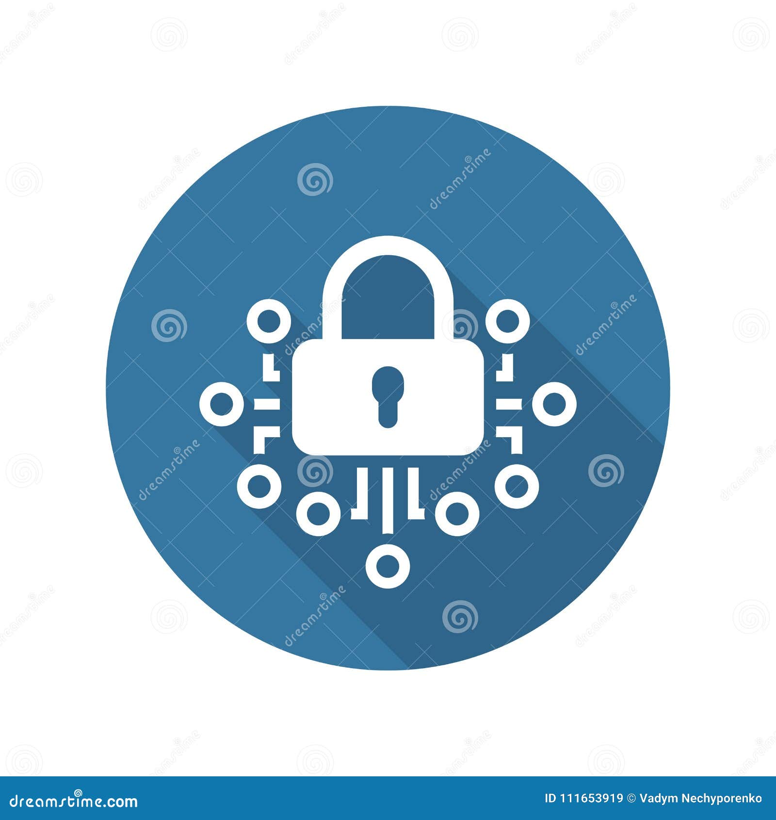 Cryptography Icon. Technology. Stock Vector - Illustration of computer ...