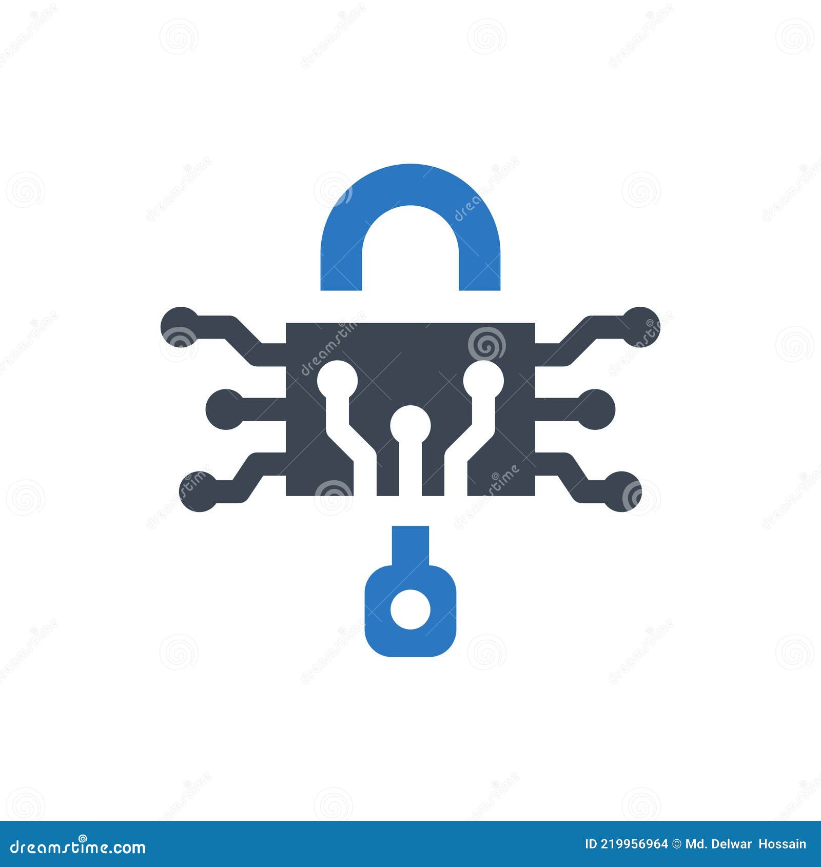 Cryptography Icon. Vector Illustration | CartoonDealer.com #113961640