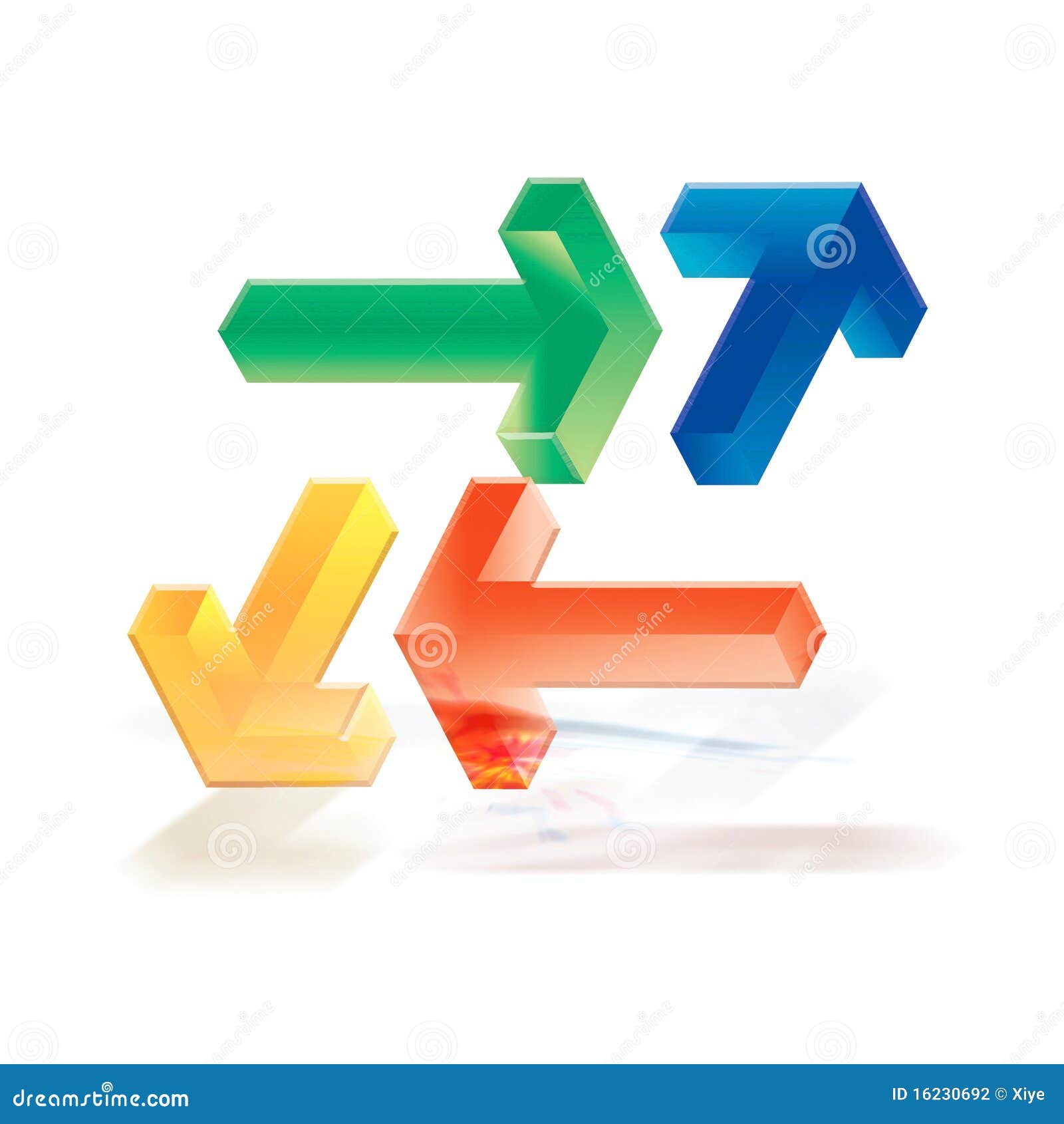 Crystal Arrow stock illustration. Illustration of express - 16230692