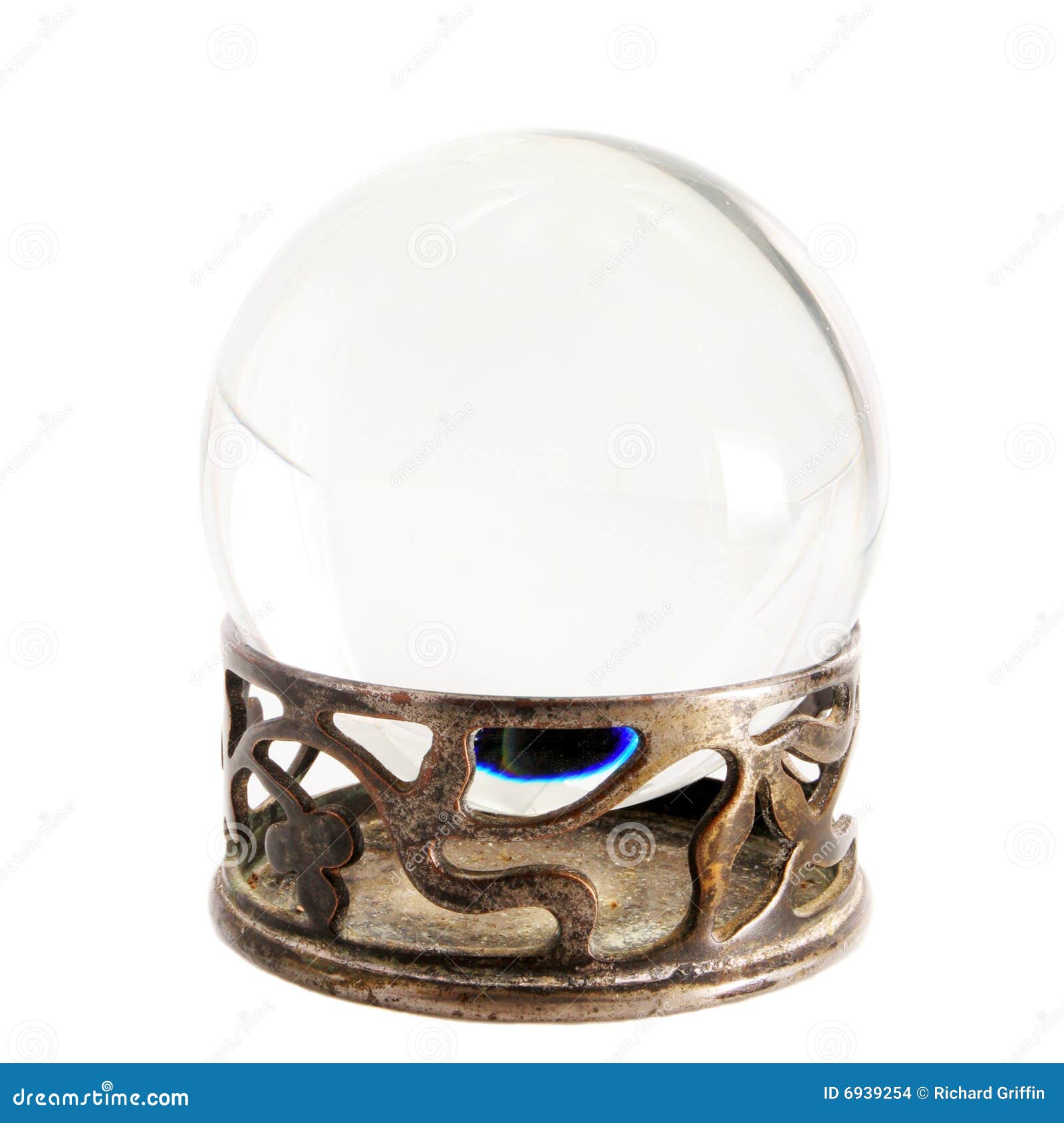 Crystal ball stock photo. Image of isolated, predict, light - 6939254
