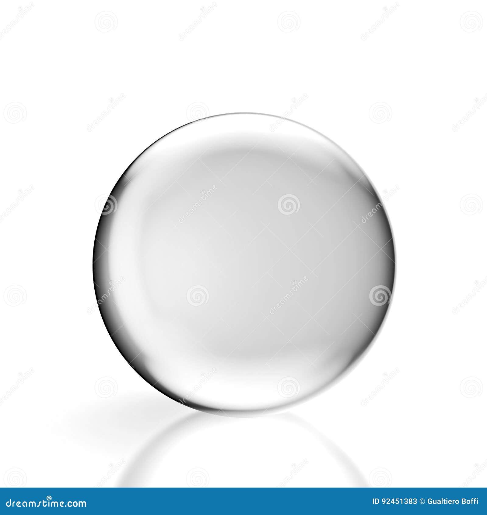 Crystal Ball Vector Icon Isolated On Transparent Background, Cry ...