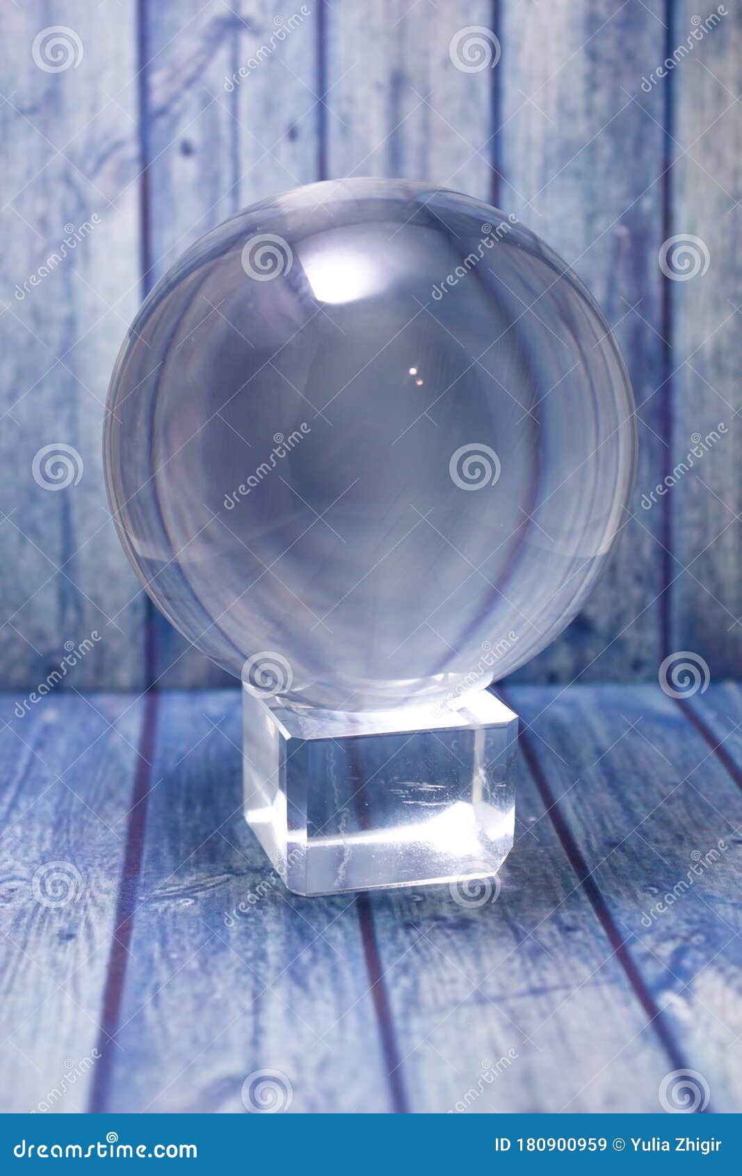 Crystal Ball for Divination Stock Image - Image of water, crystal ...