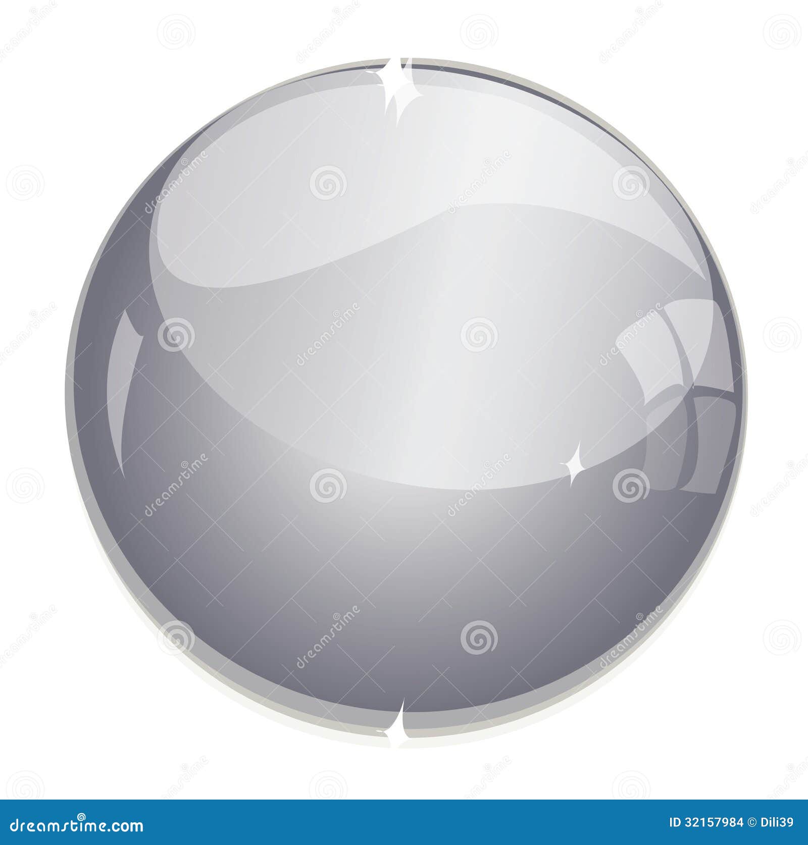 Crystal Ball Vector Illustration | CartoonDealer.com #32157984